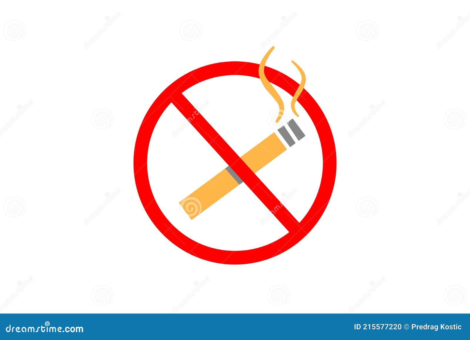 No fumar. stock de ilustración. Ilustración de grande - 215577220