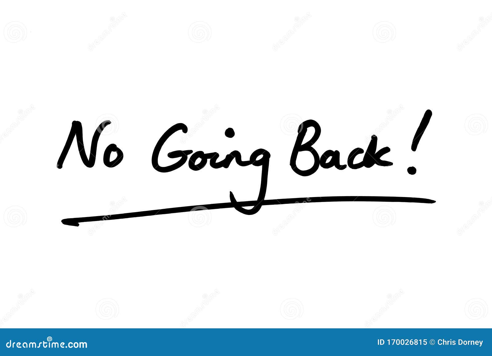No Going Back stock illustration. Illustration of carrying - 170026815