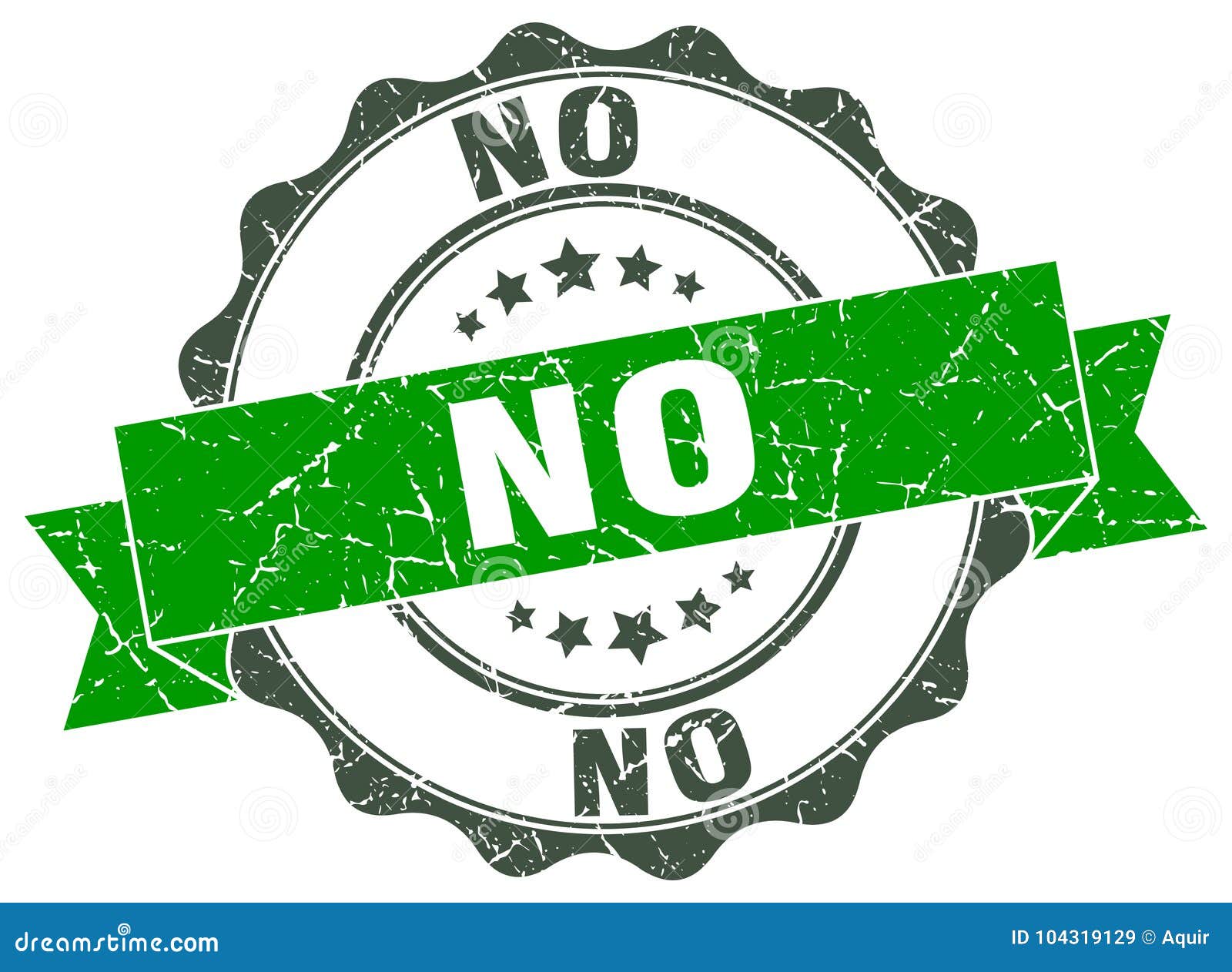 No stamp stock vector. Illustration of stamp, isolated - 104319129