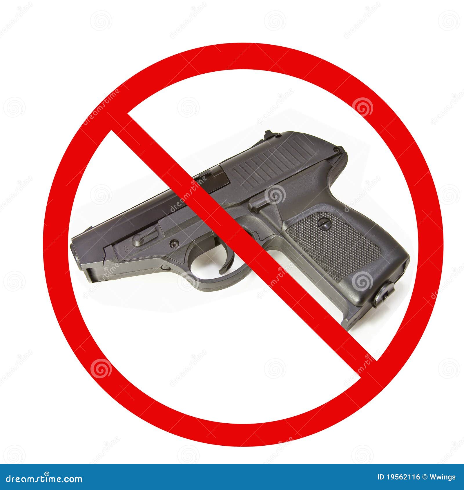 No Guns stock photo. Image of american, crime, hollow - 19562116