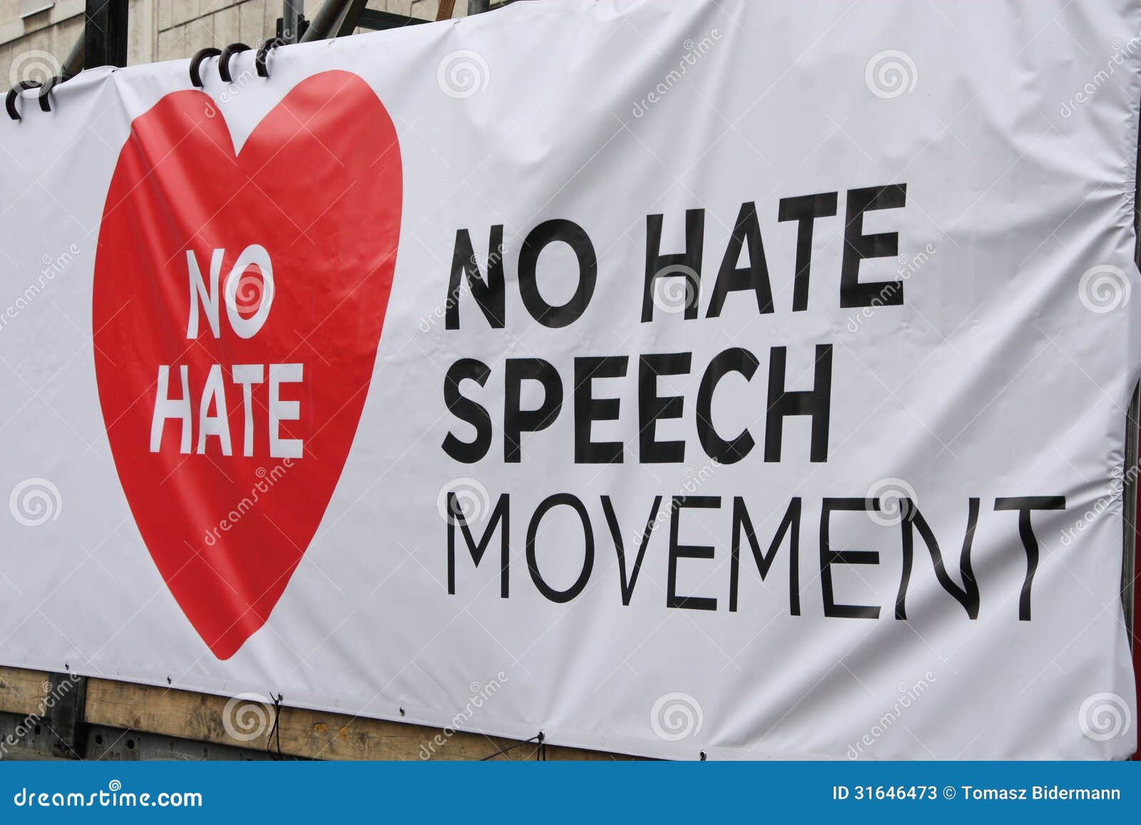 No hate stock image. Image of city, rainbow, right, happy - 31646473