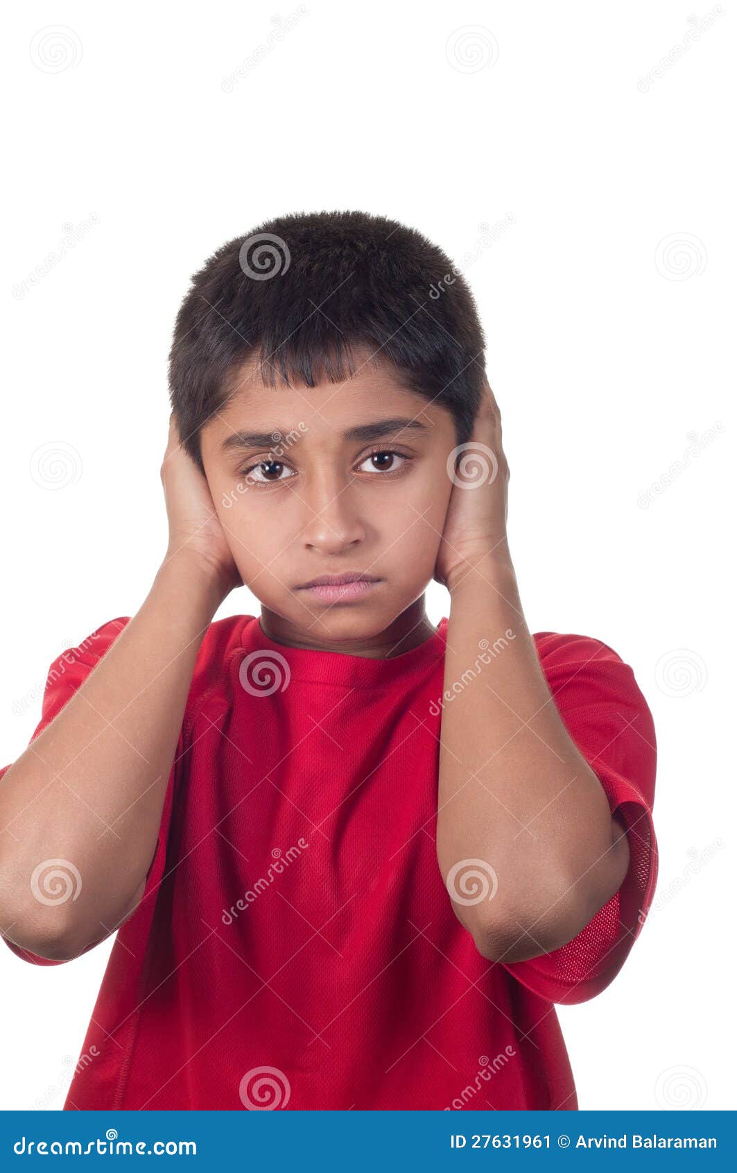 No Hear stock image. Image of disappoint, arms, cross - 27631961