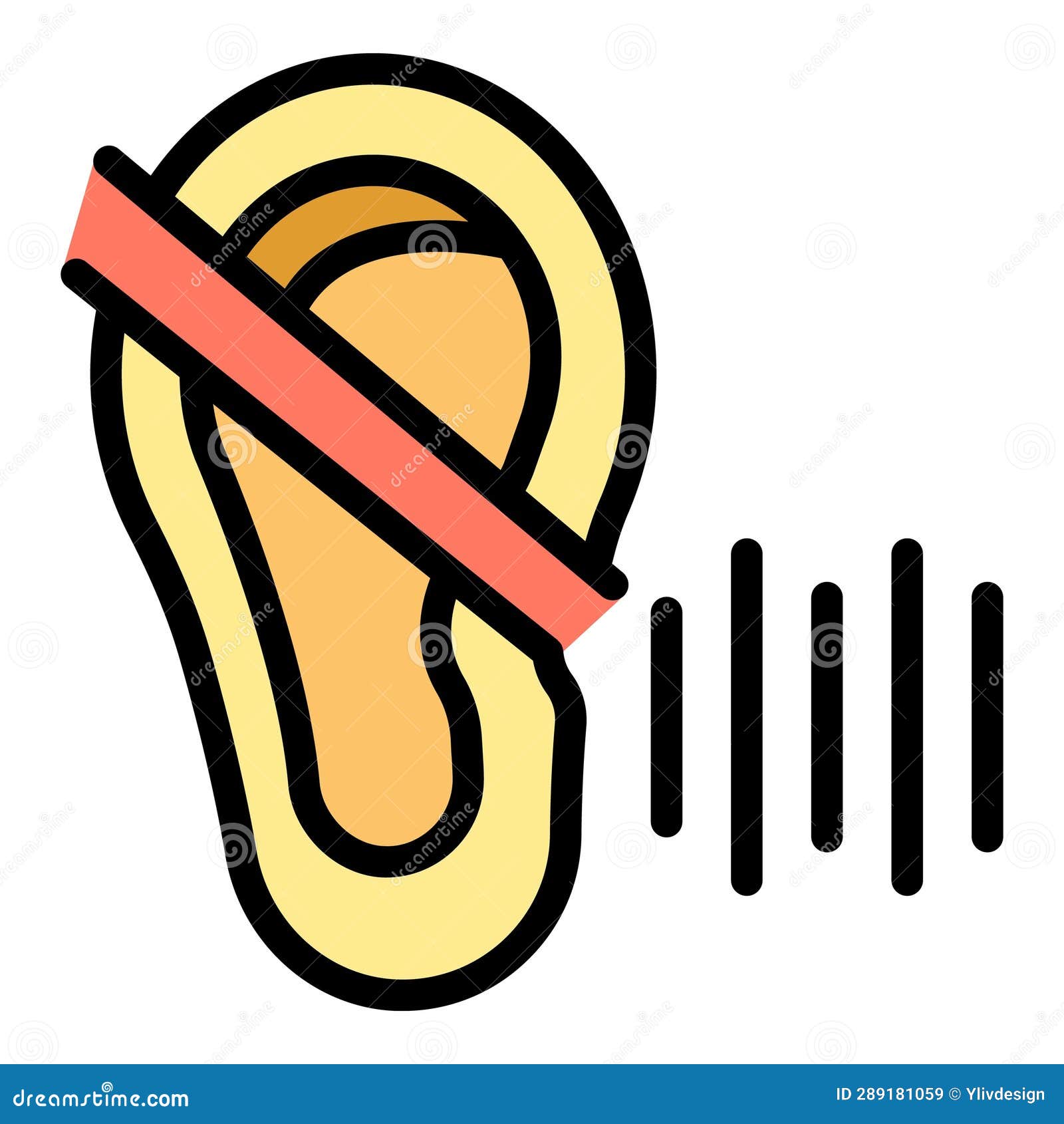 Man Hearing Icon Vector Sign And Symbol Isolated On White Background ...