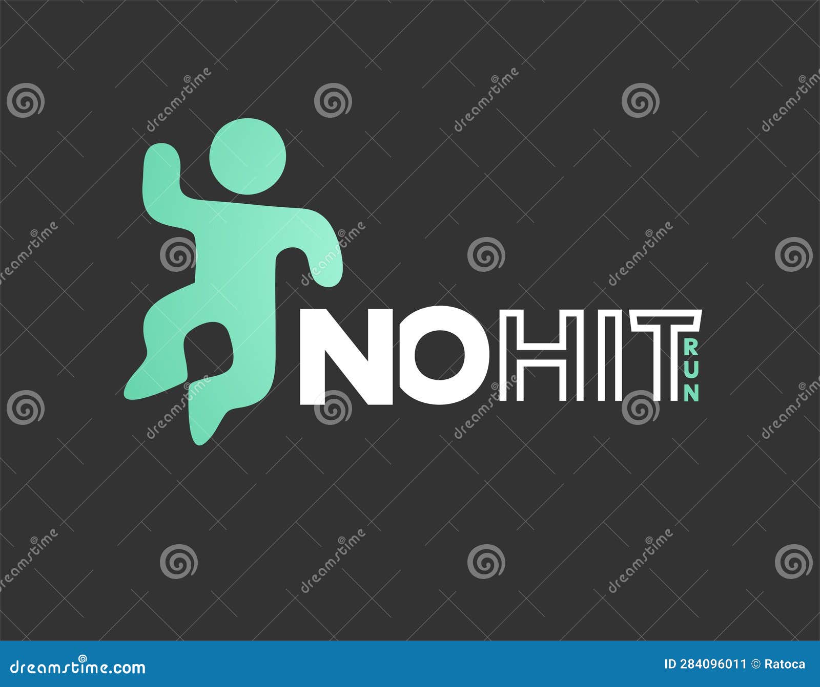 No hit message symbol stock vector. Illustration of happy - 284096011