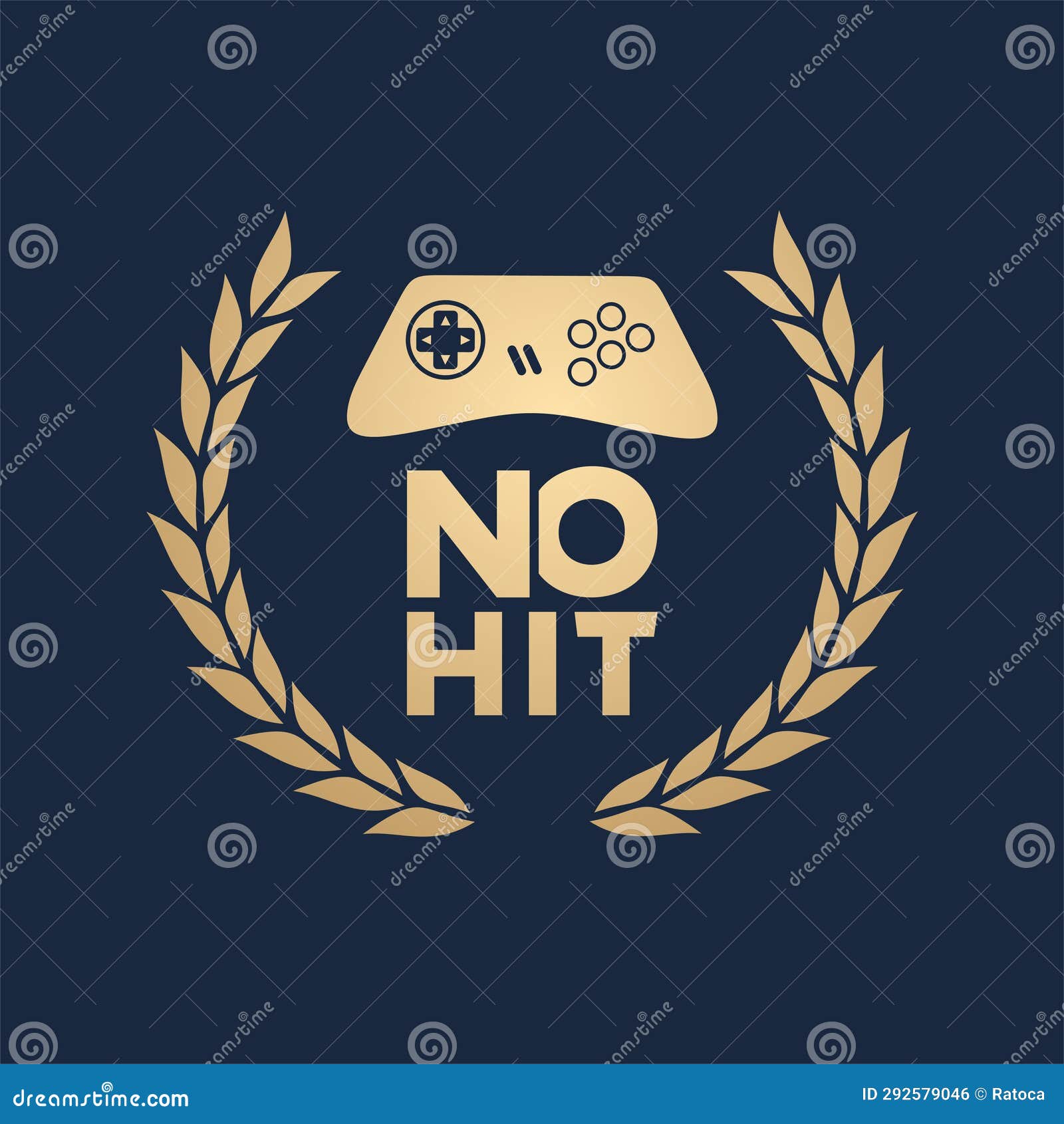 No hit message symbol stock vector. Illustration of design - 292579046