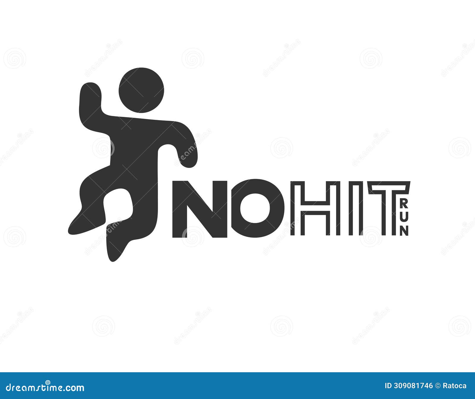 No hit message symbol stock vector. Illustration of game - 309081746