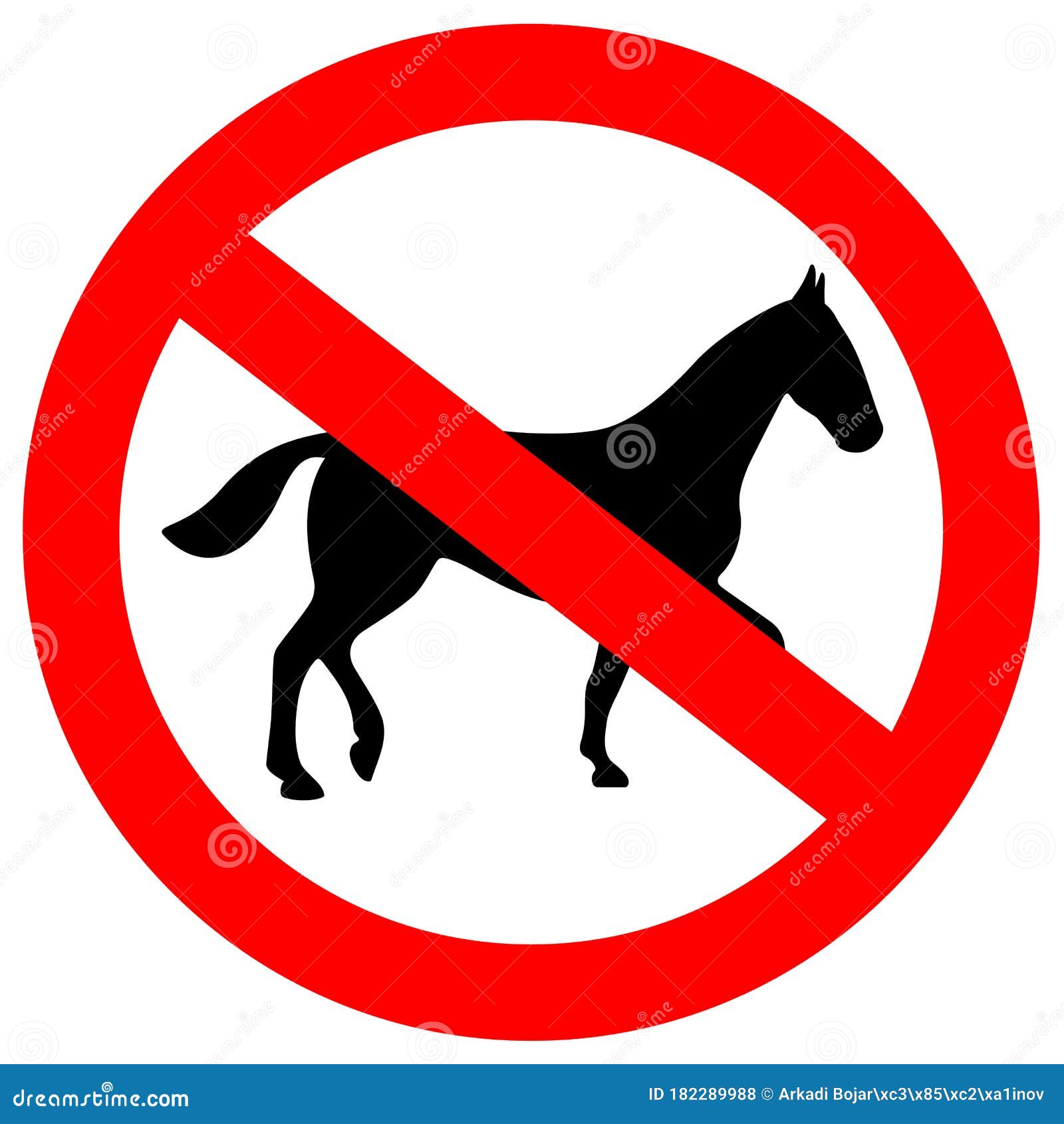 Red Horses (vector) | CartoonDealer.com #7308066