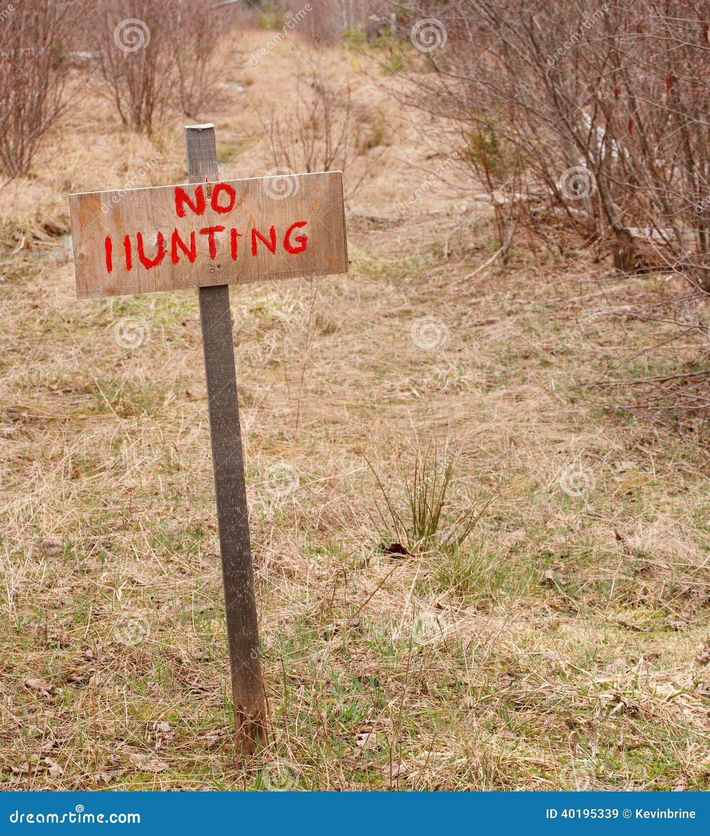 No Hunting stock image. Image of country, hunting, hunt - 40195339