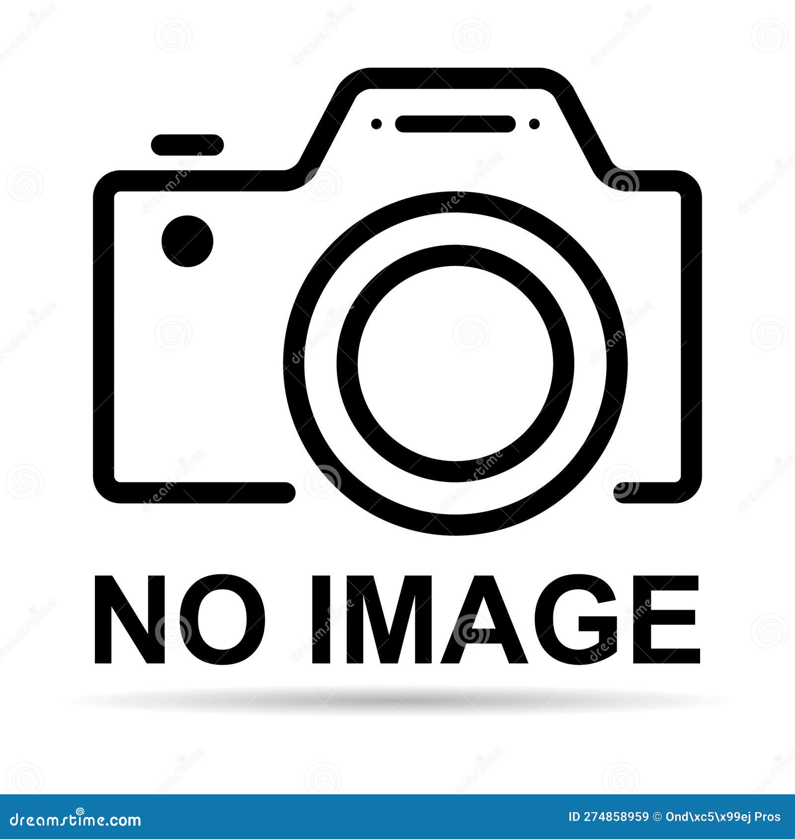 No Image Vector Symbol Shadow, Missing Available Icon. No Gallery for ...