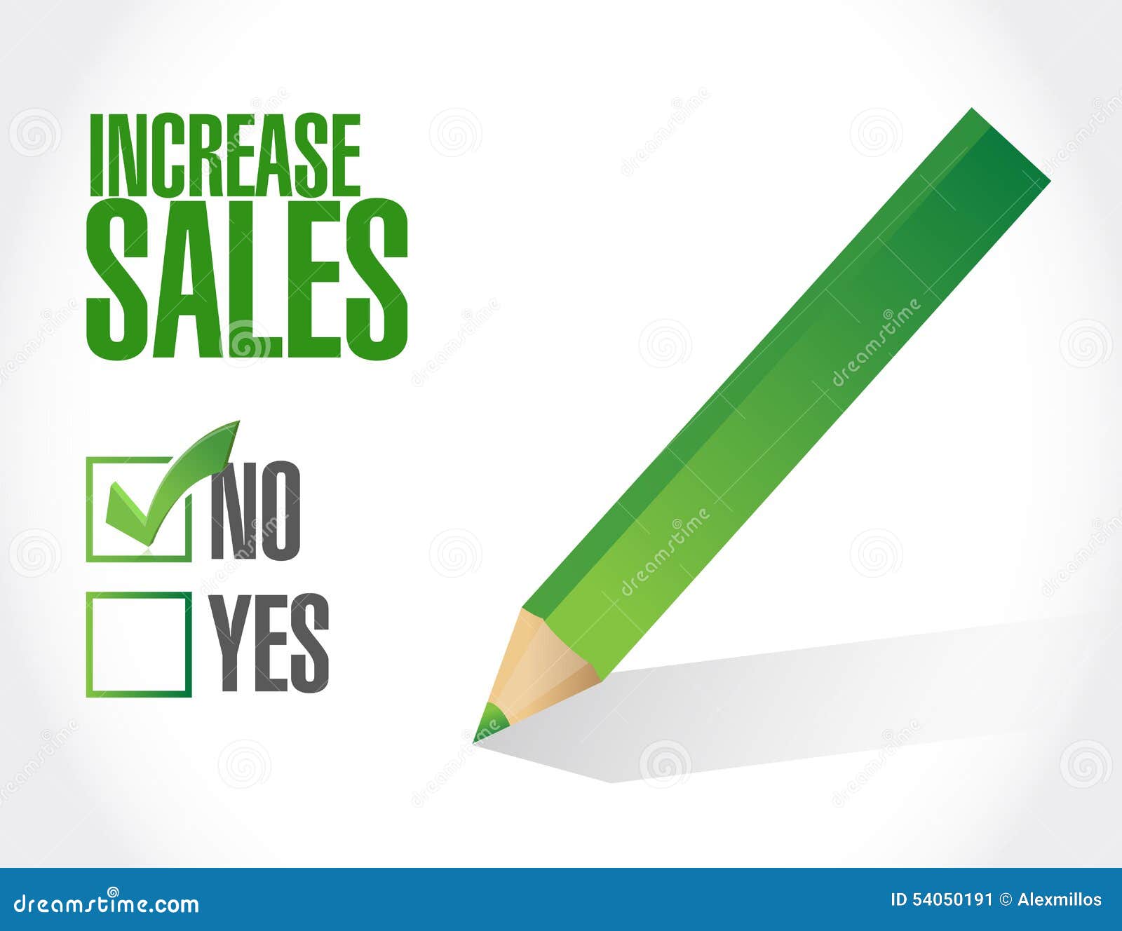 No Increase Sales Sign Concept Stock Image - Image of bonds, economic ...