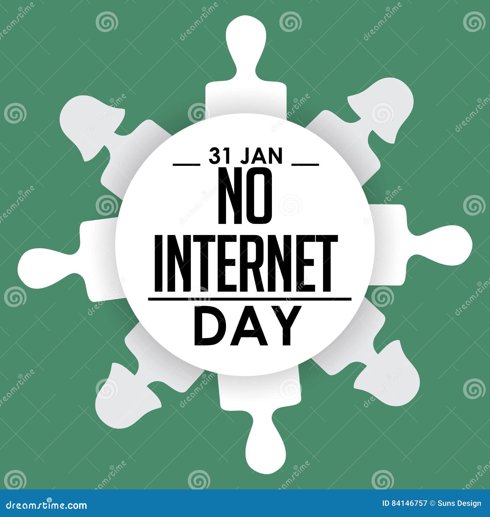 No Internet Day stock illustration. Illustration of remove - 84146757