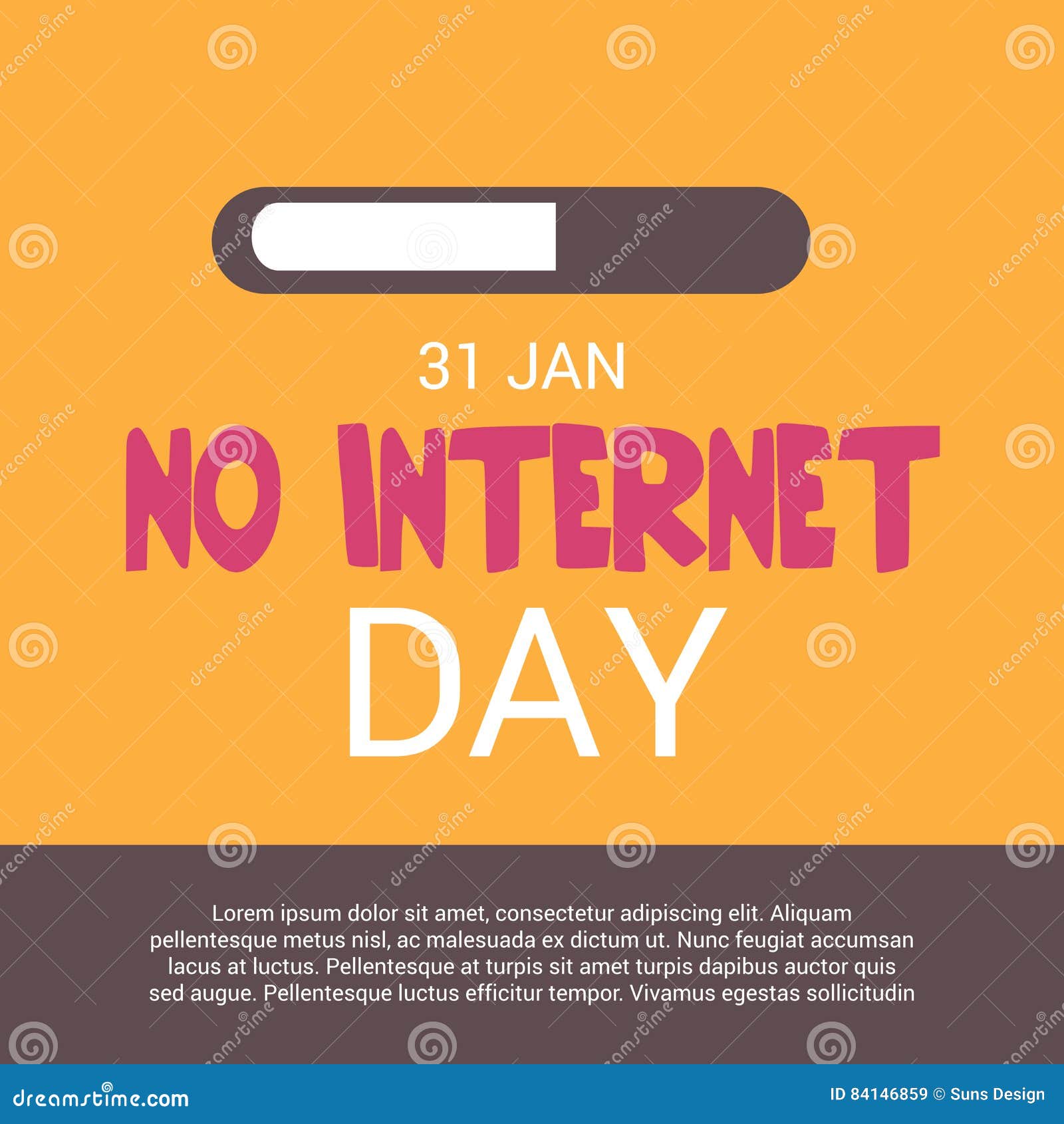 No Internet Day stock illustration. Illustration of battery - 84146859