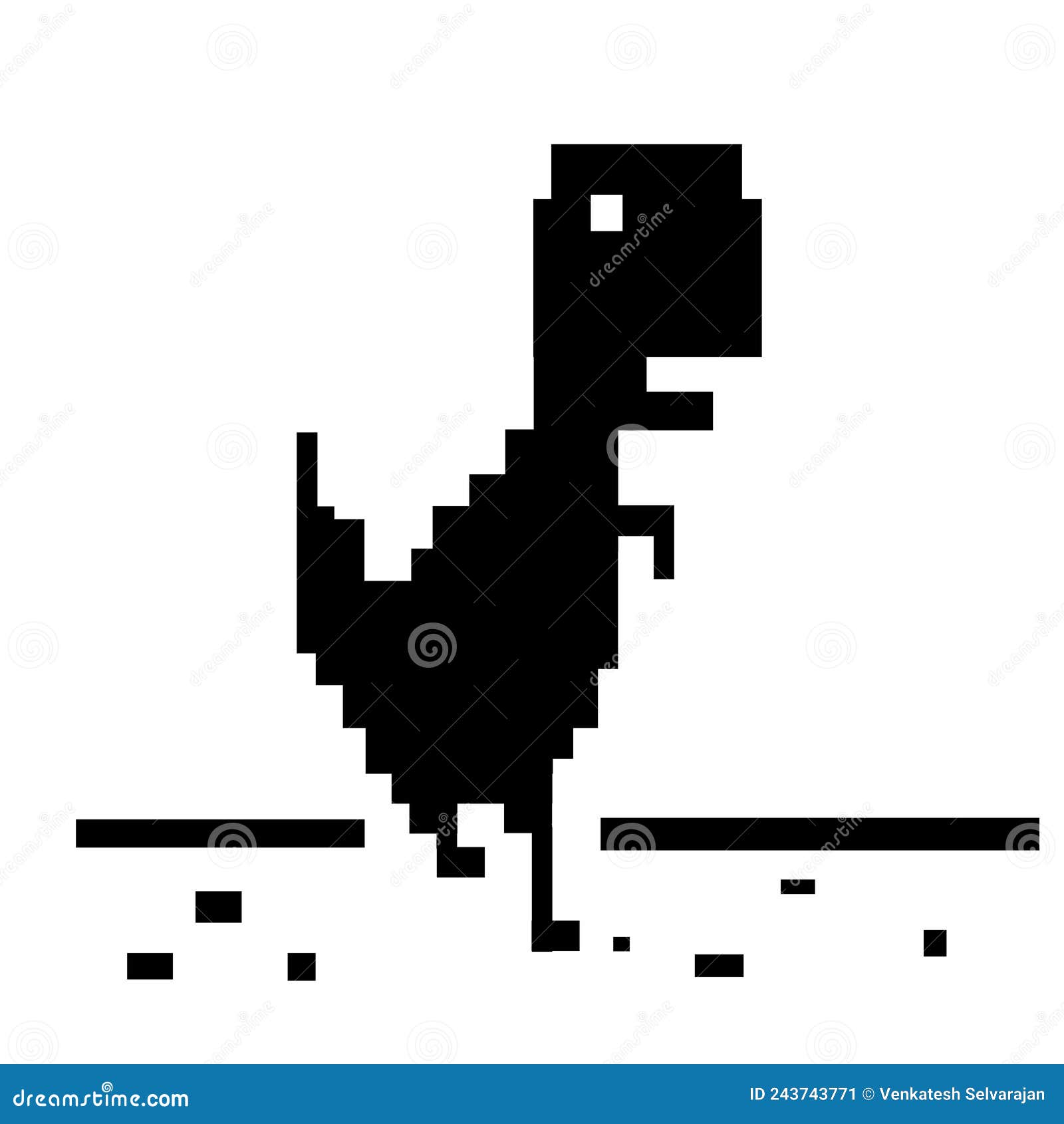 No Internet Dinosaur Game Vector Illustration Stock Vector ... No Internet Dinosaur Game Vector Illustration Stock Vector ...