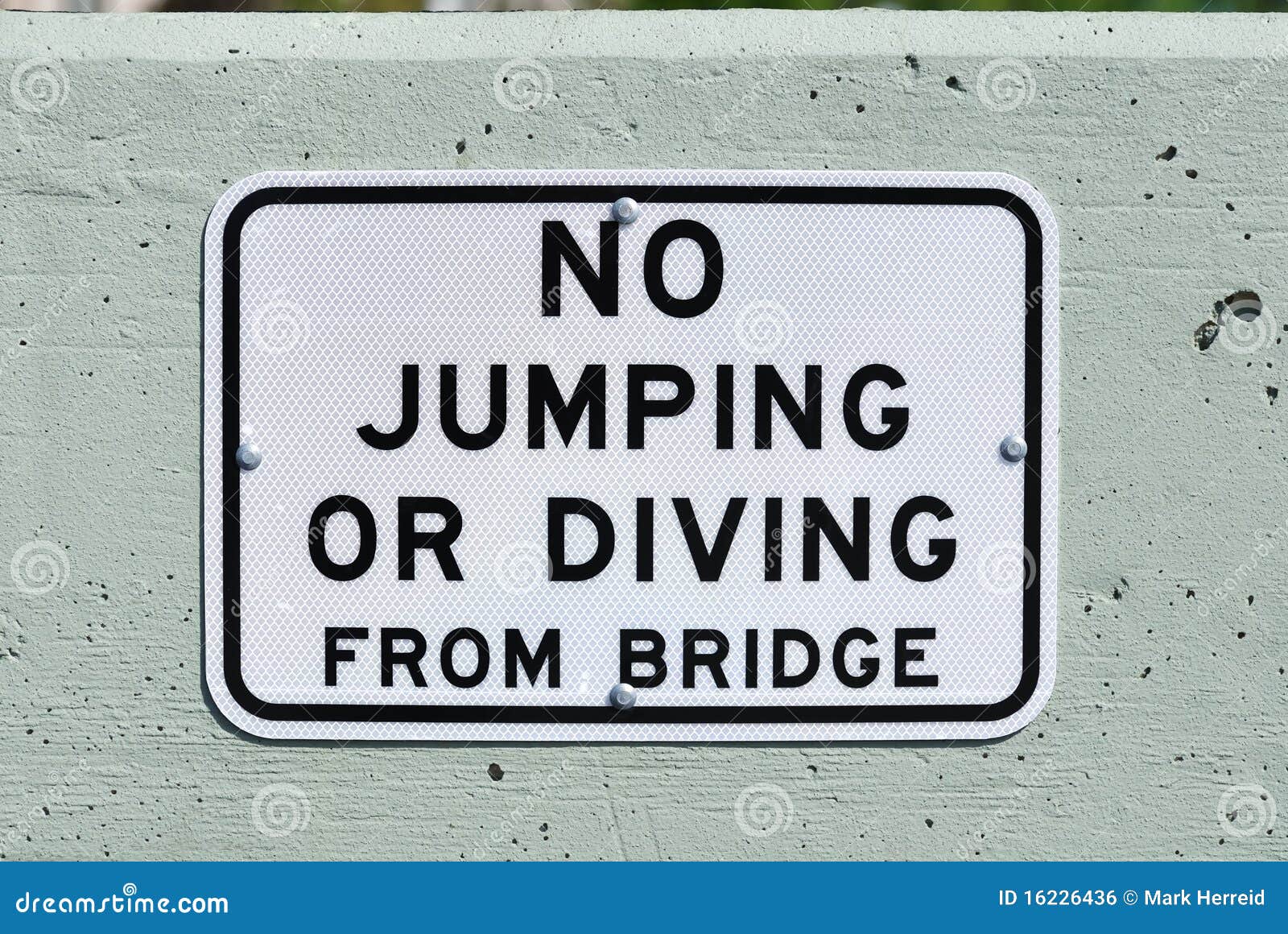 No Jumping or Diving Sign stock photo. Image of sign - 16226436