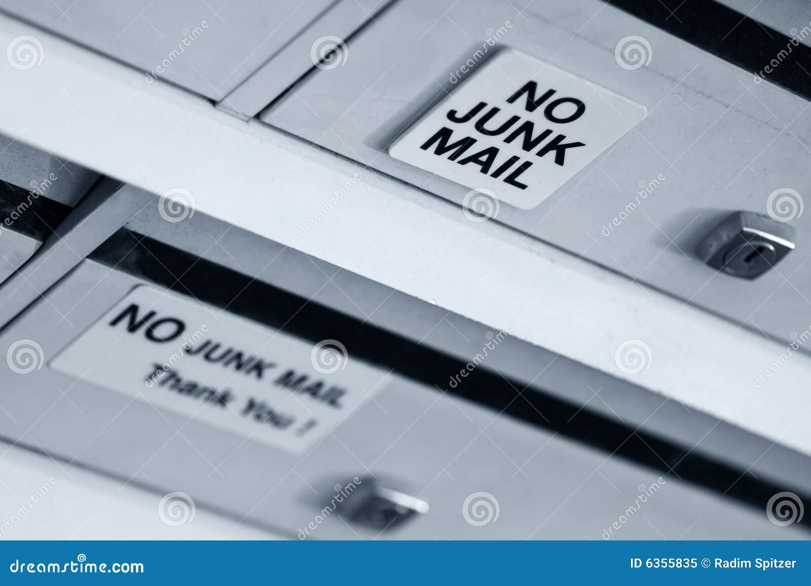 No Junk Mail stock image. Image of mails, spam, text, posting - 6355835
