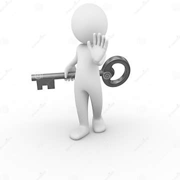 No key stock illustration. Illustration of anonymous - 17525111