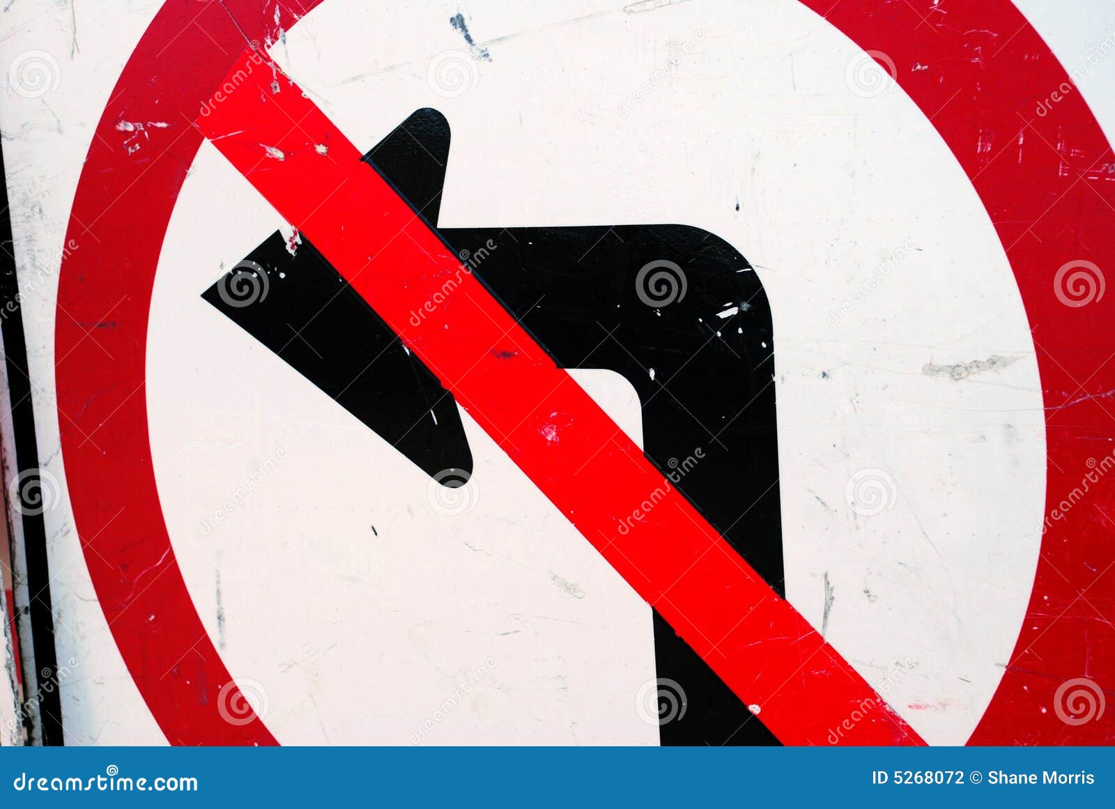 Left Turn Ahead Route Road Sign Perspective, Yellow Isolated Roadside ...