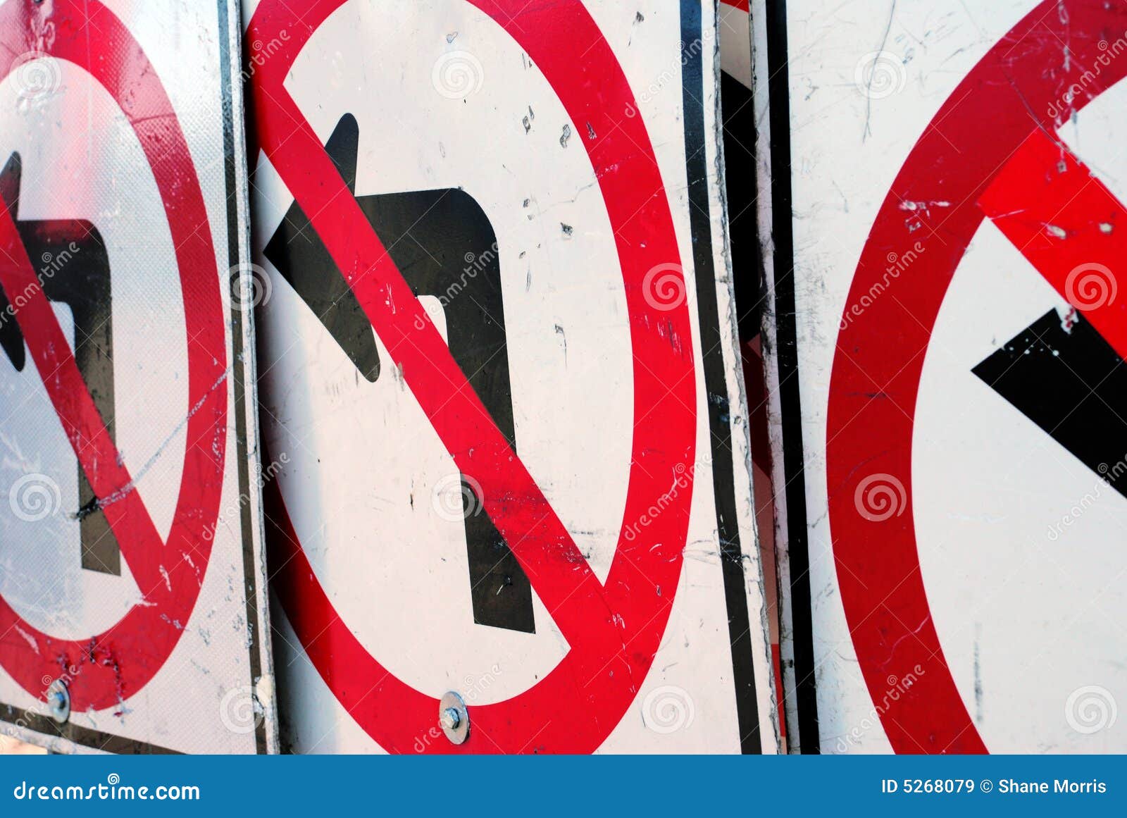 Left Turn Ahead Route Road Sign Perspective, Yellow Isolated Roadside ...
