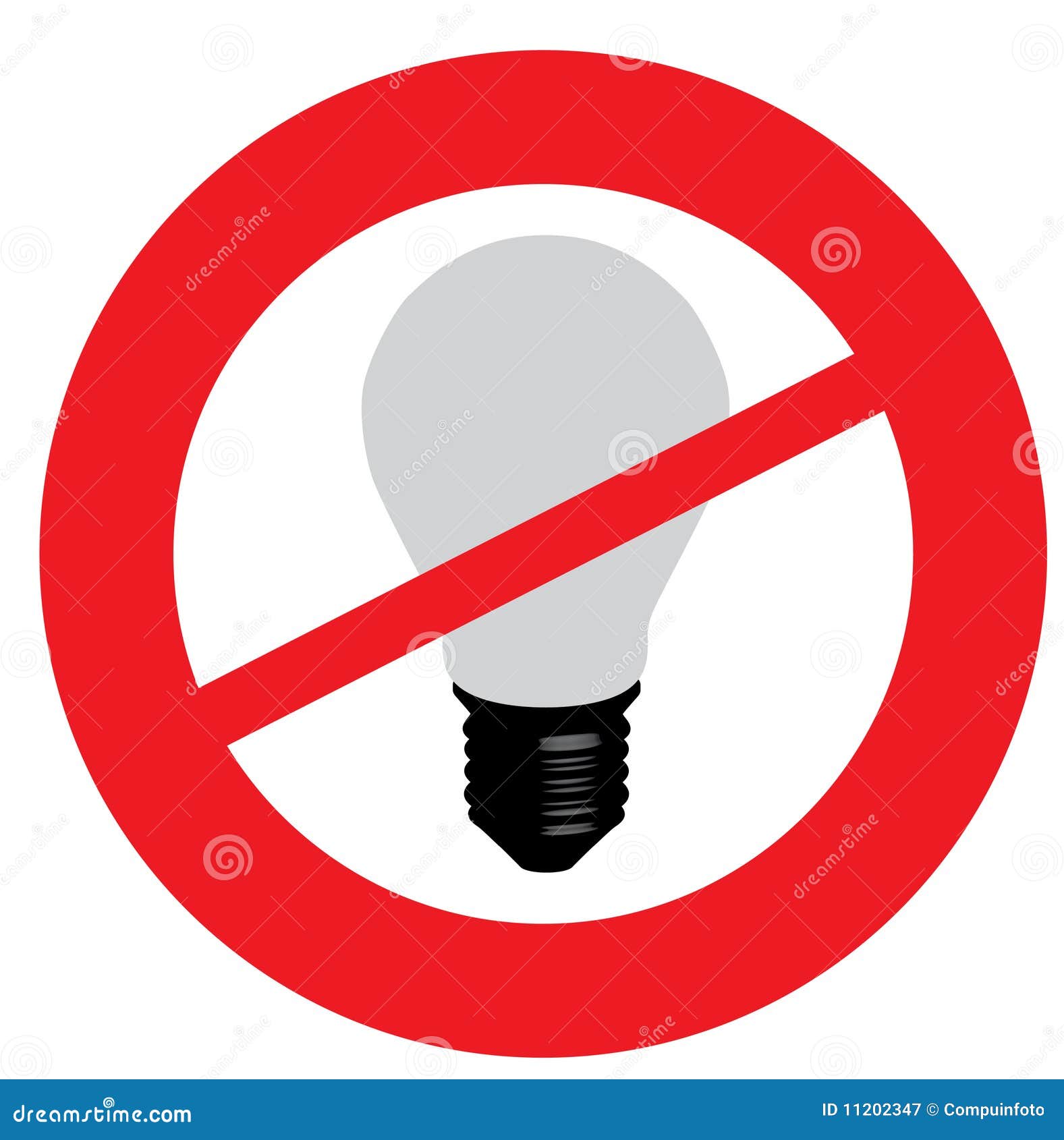 No light bulbs stock vector. Illustration of electricity - 11202347