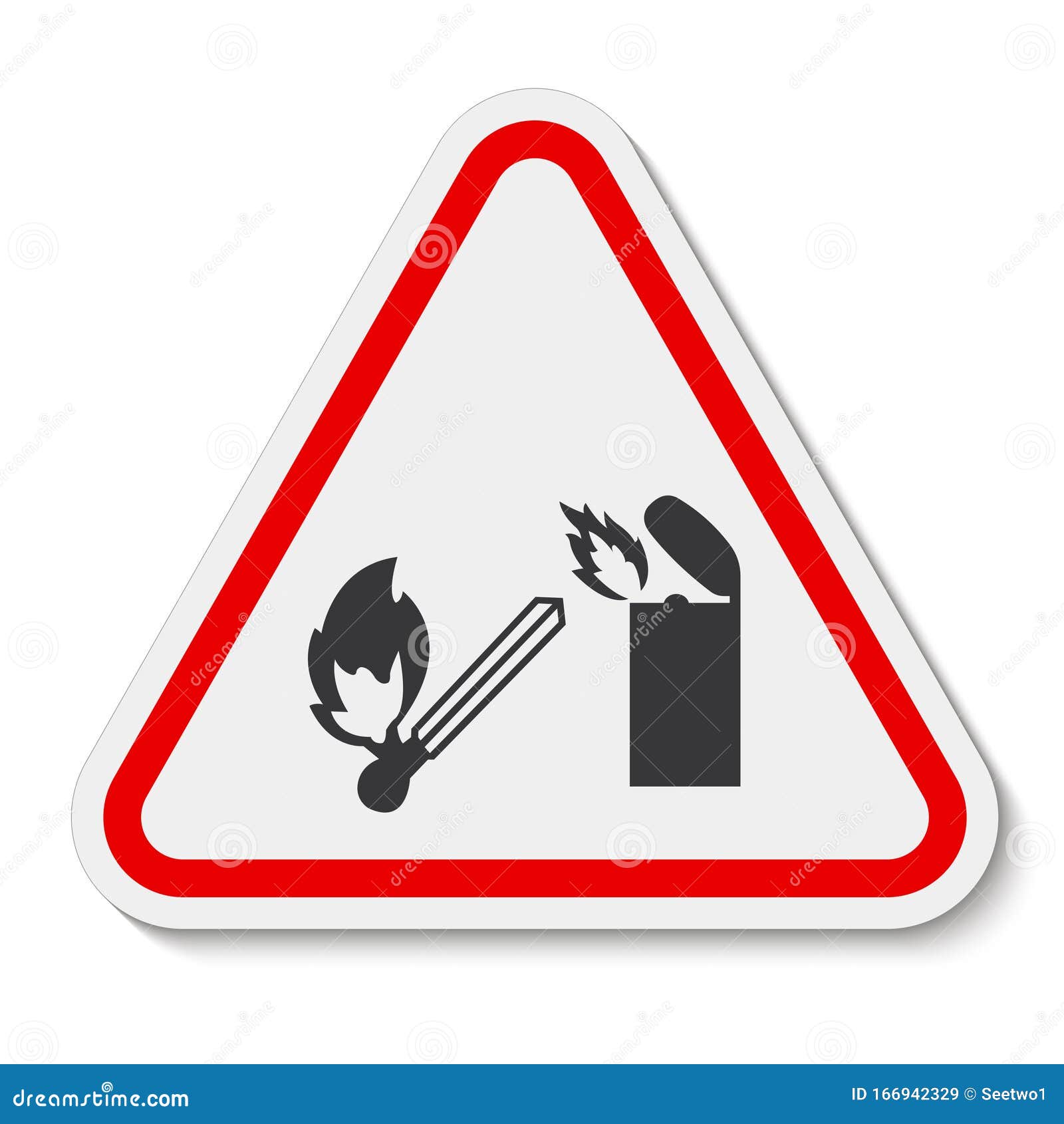 No Lighter Symbol Sign Isolate on White Background,Vector Illustration ...