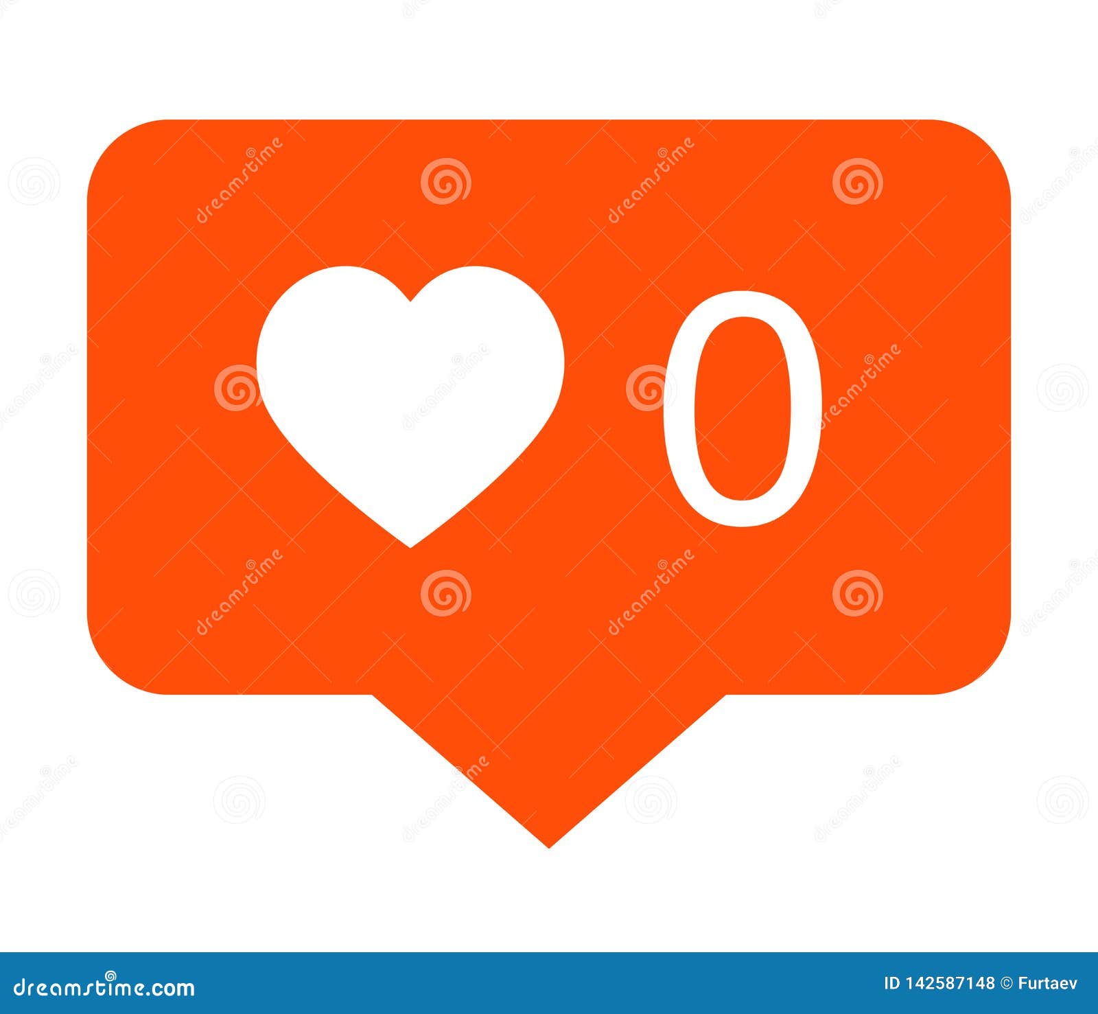 No likes icon stock vector. Illustration of graphic - 142587148