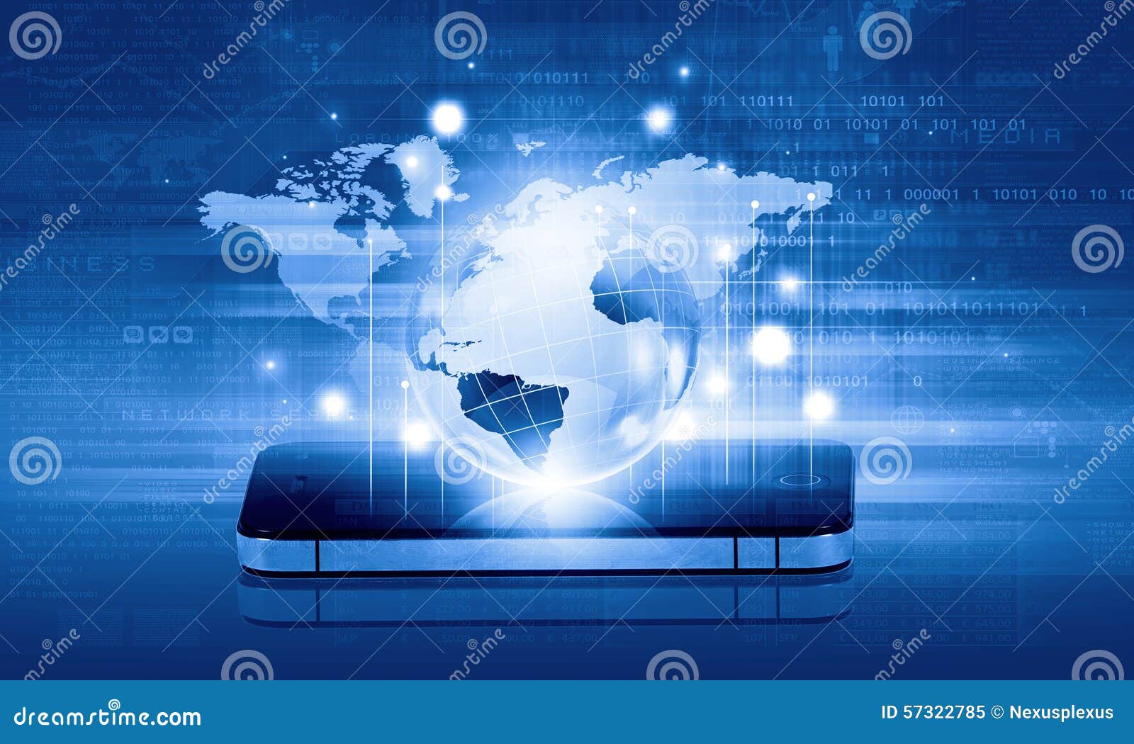 No Limits for Communication Stock Image - Image of information ...