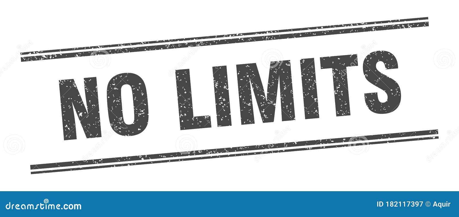 No Limits Stamp. No Limits Square Grunge Sign Stock Vector ...