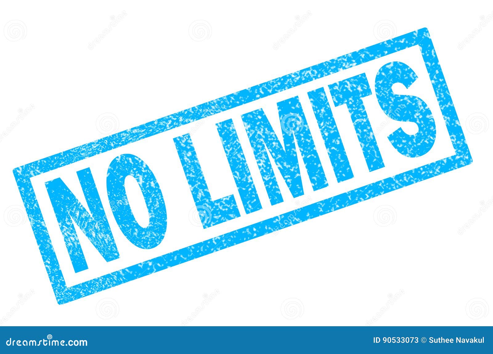 No Limits Red Stamp Vector Illustration | CartoonDealer.com #119420494