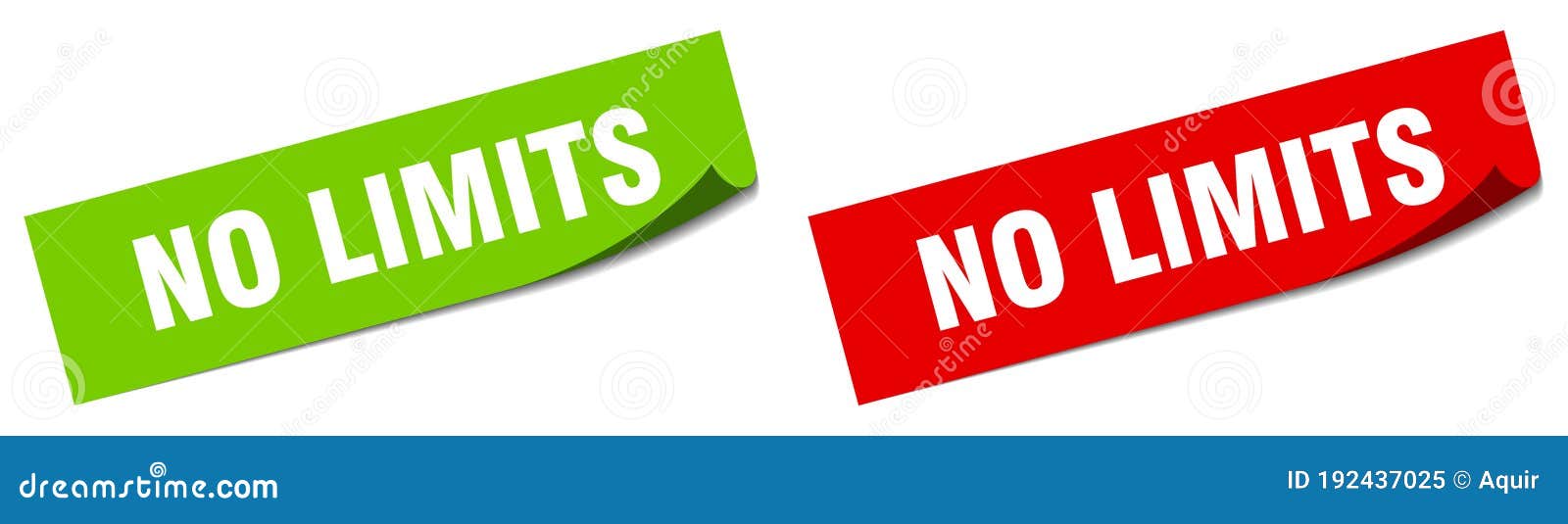 No Limits Sticker. No Limits Sign Set Stock Vector - Illustration of ...