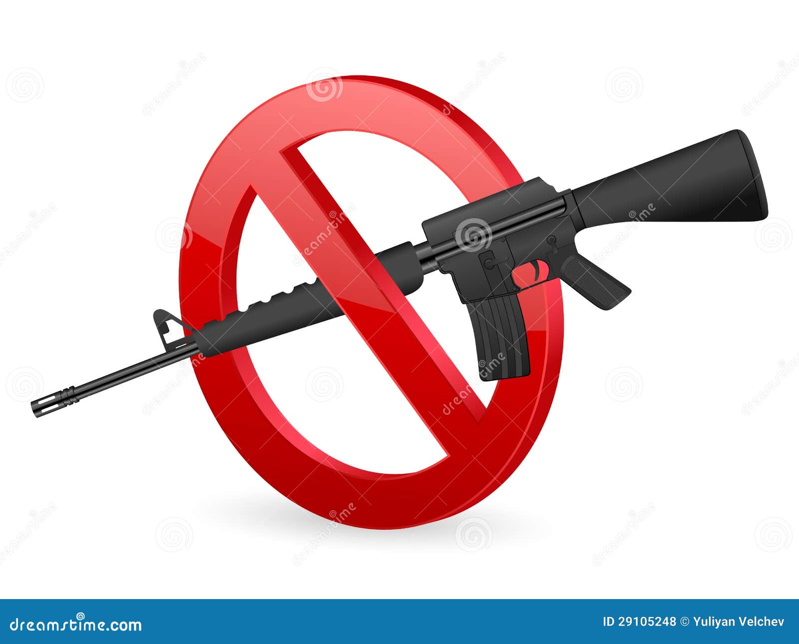 No M16 sign stock vector. Illustration of vector, sign - 29105248