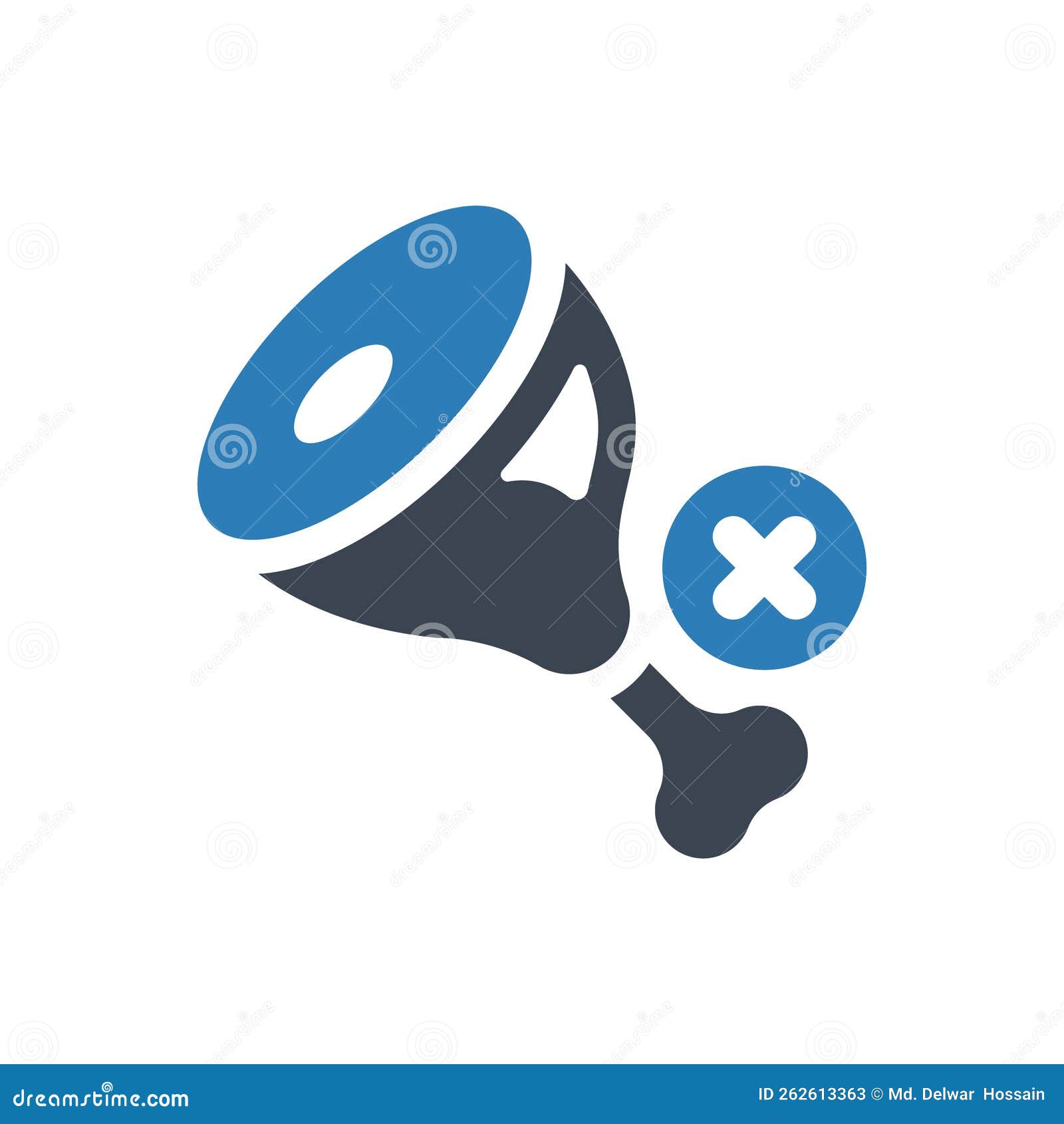 No meat icon stock vector. Illustration of vegetarian - 262613363