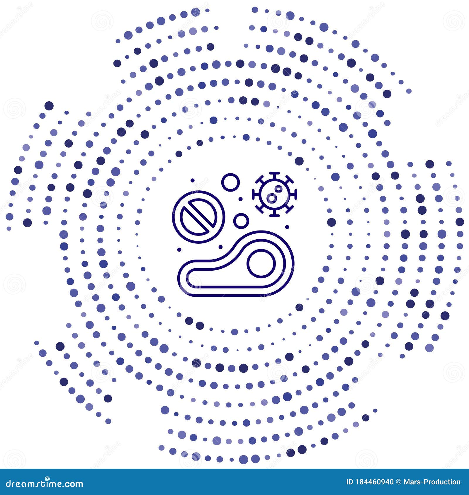 No Meat Vector Icon. No Meat Editable Stroke. No Meat Linear Symbol for ...