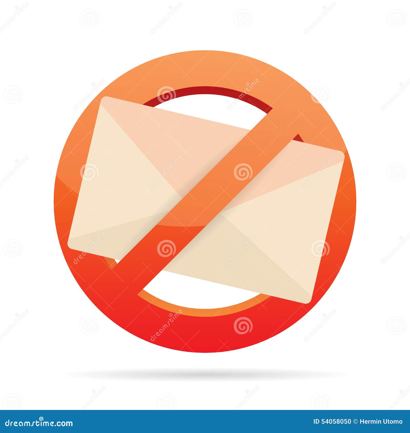 No Message Allowed stock vector. Illustration of chat - 54058050
