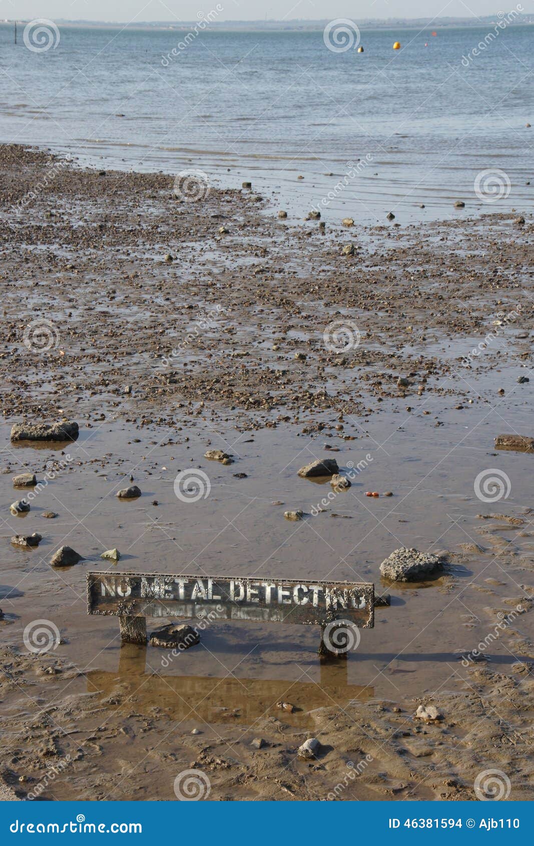 No metal detecting stock photo. Image of sign, locate - 46381594
