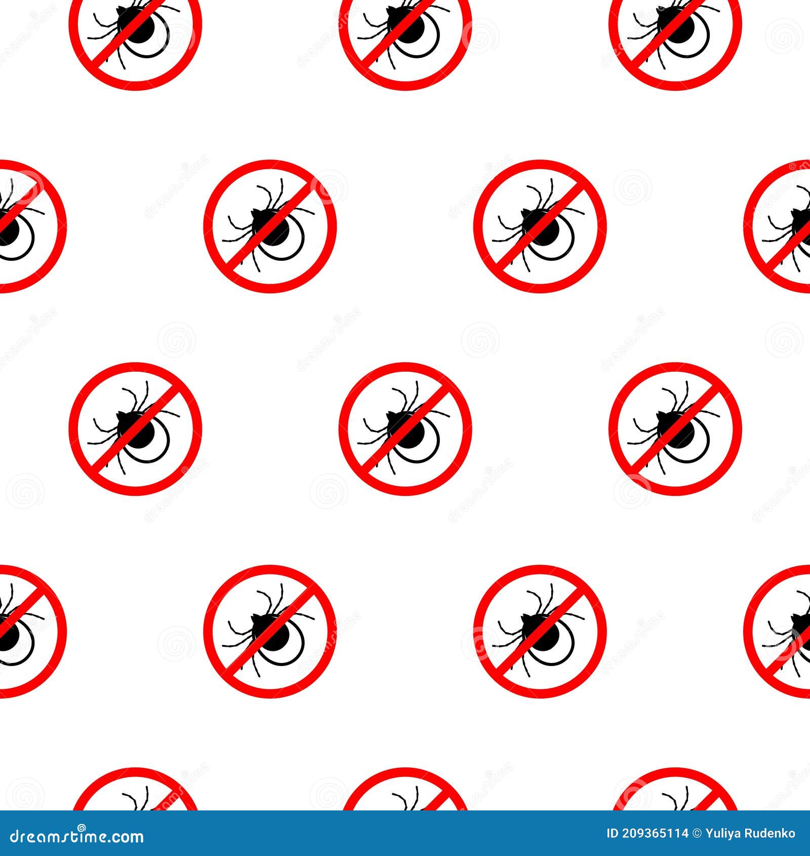 No Mite Sign Pattern Repeat Seamless in Black Color for Any Design ...