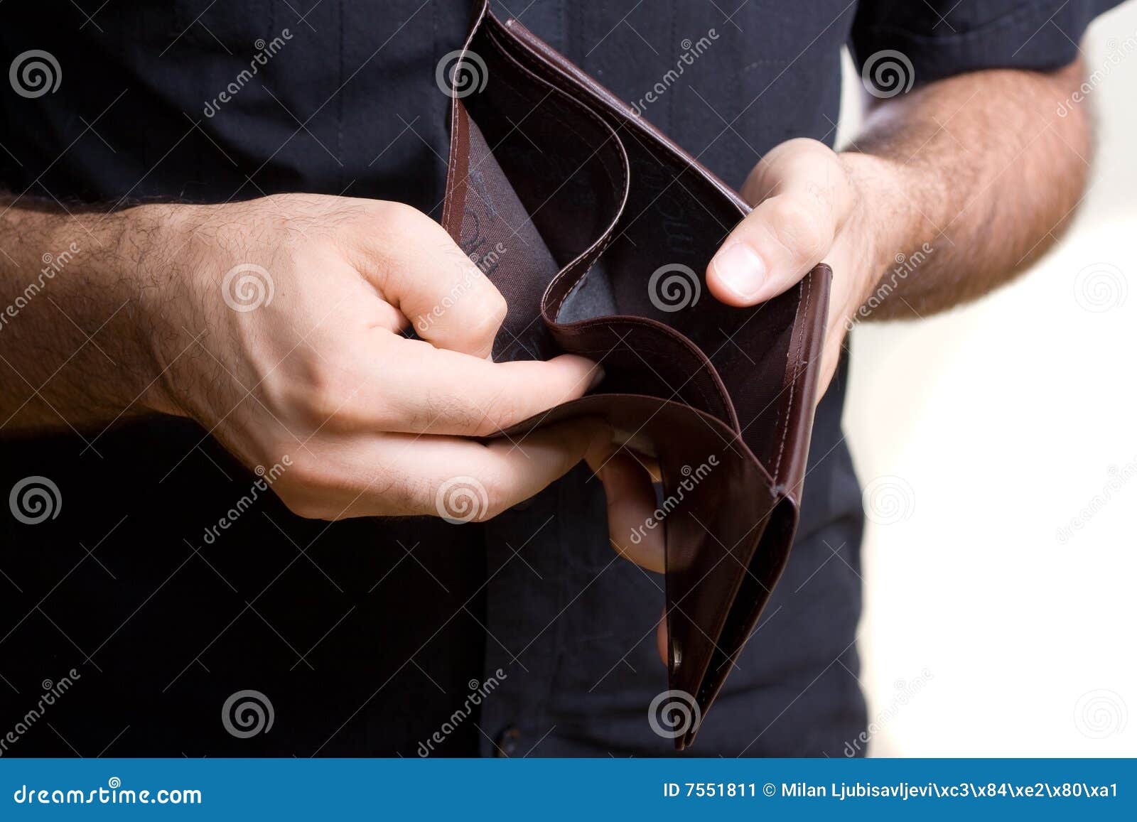 No Money stock image. Image of business, broke, expenses - 7551811