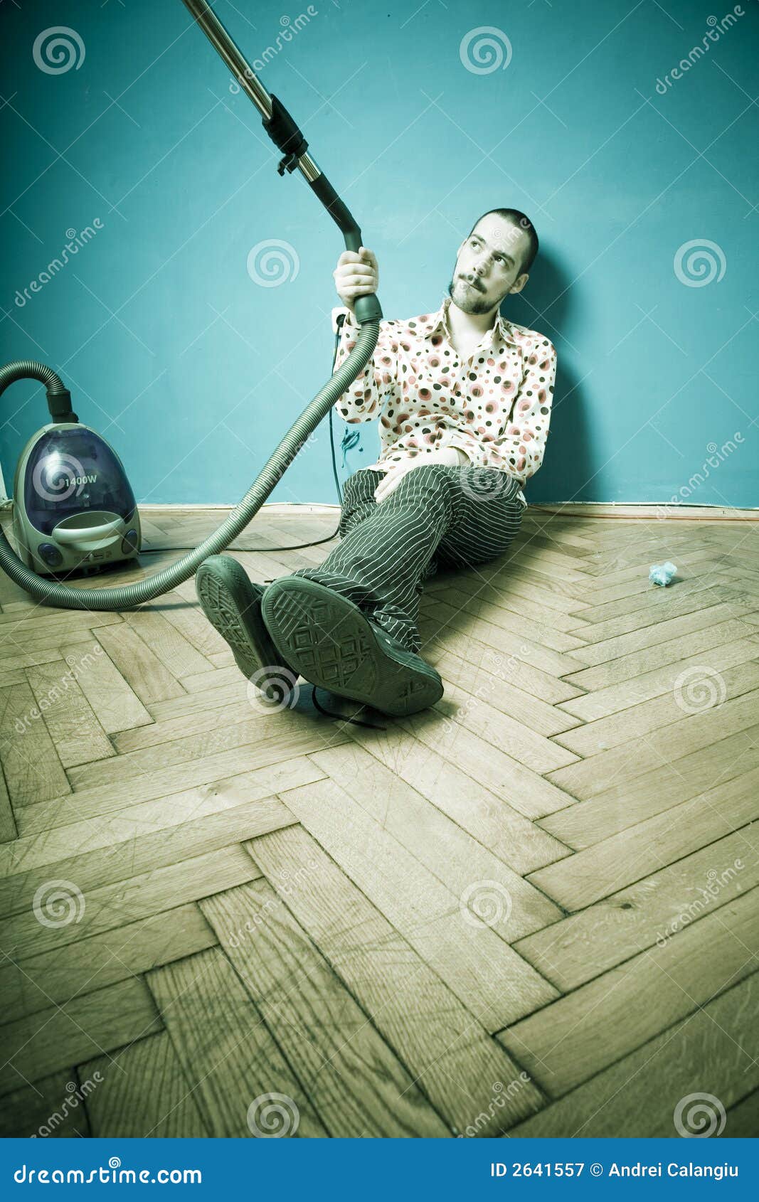 No mood for cleaning stock image. Image of indifference - 2641557