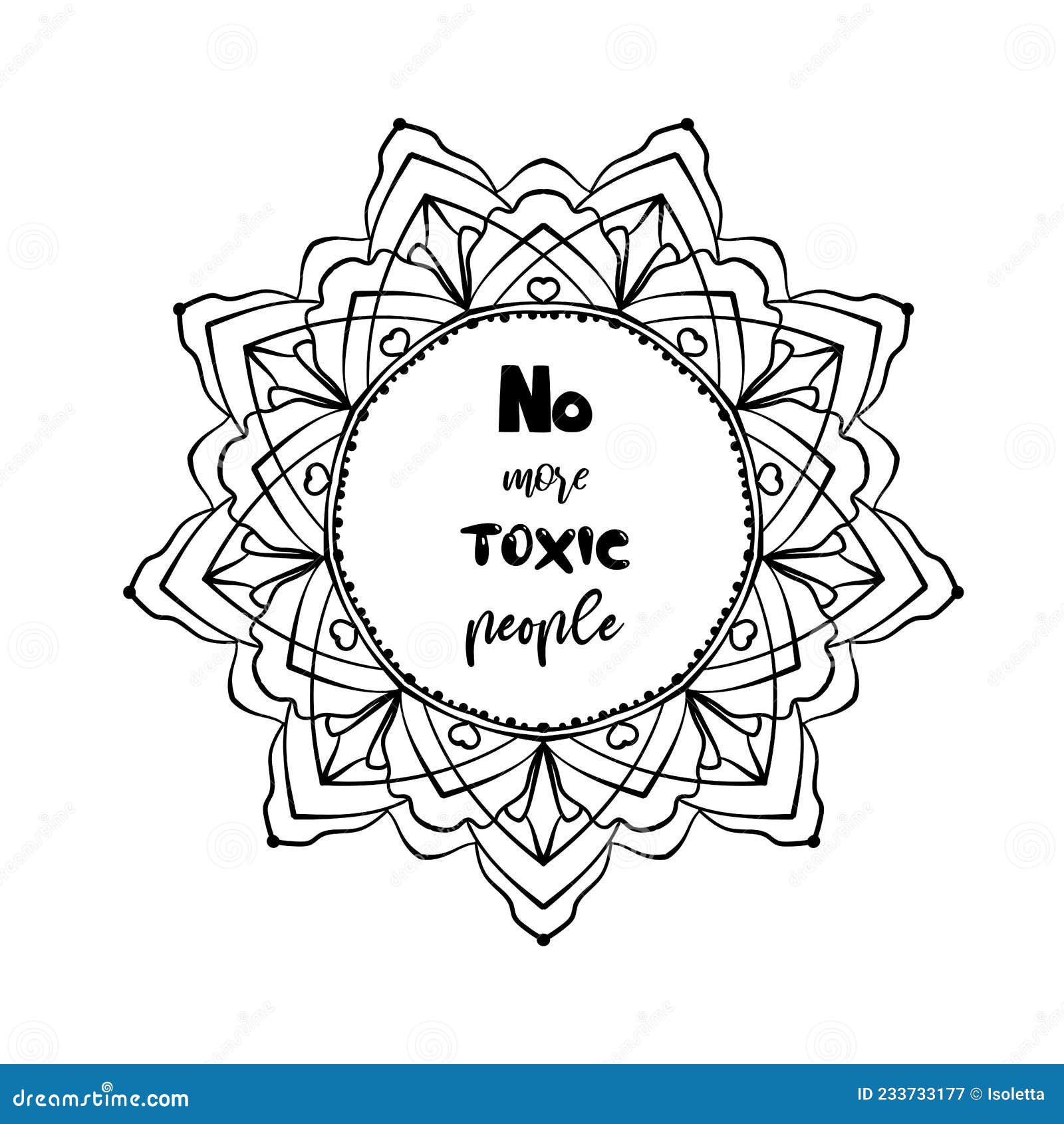 Toxic People Please Stay Away - Calligraphy Isolated On White ...