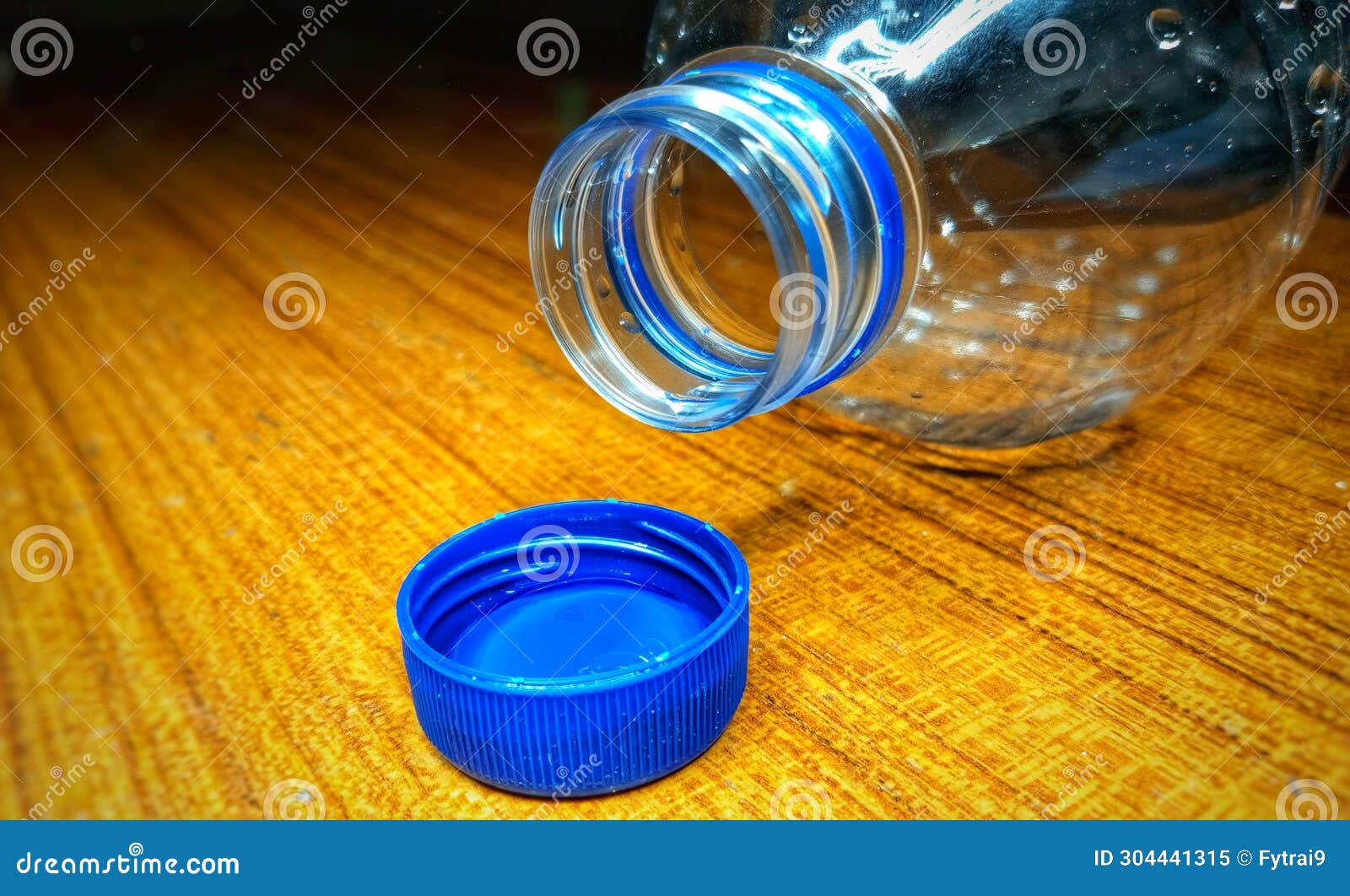 No More Water in Plastic Bottles Stock Image - Image of bottles ...