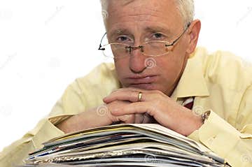 No More Work for Me Please! Stock Image - Image of consultant, office ...