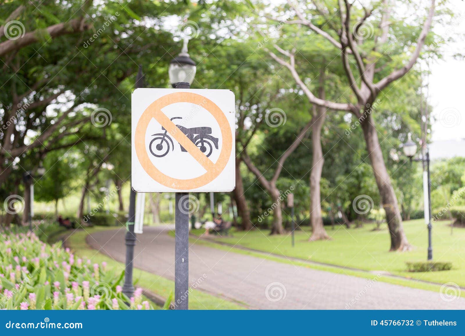 No motorcycle sign stock photo. Image of bike, permission - 45766732