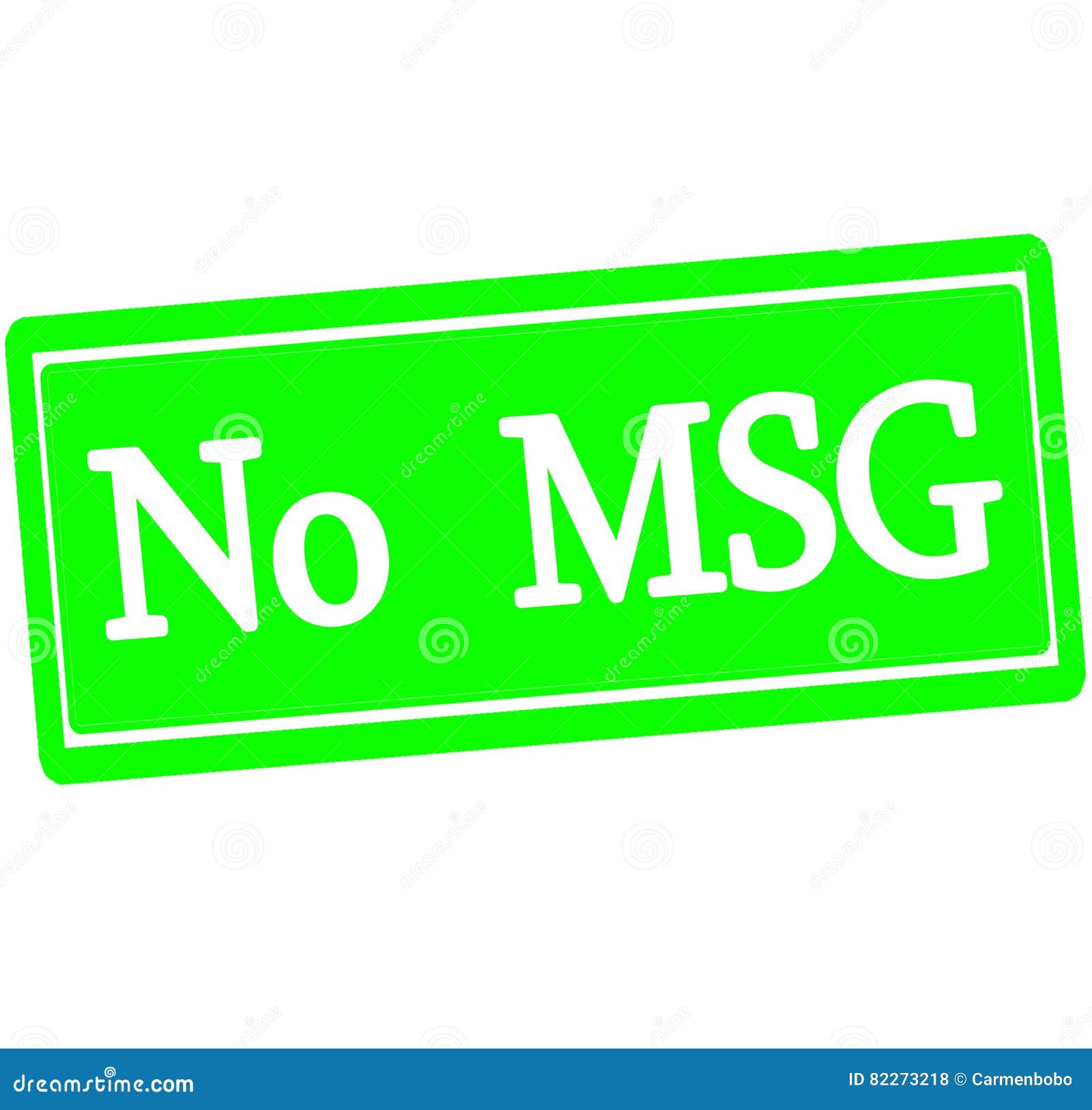 No MSG stock vector. Illustration of nope, symbol, text - 82273218
