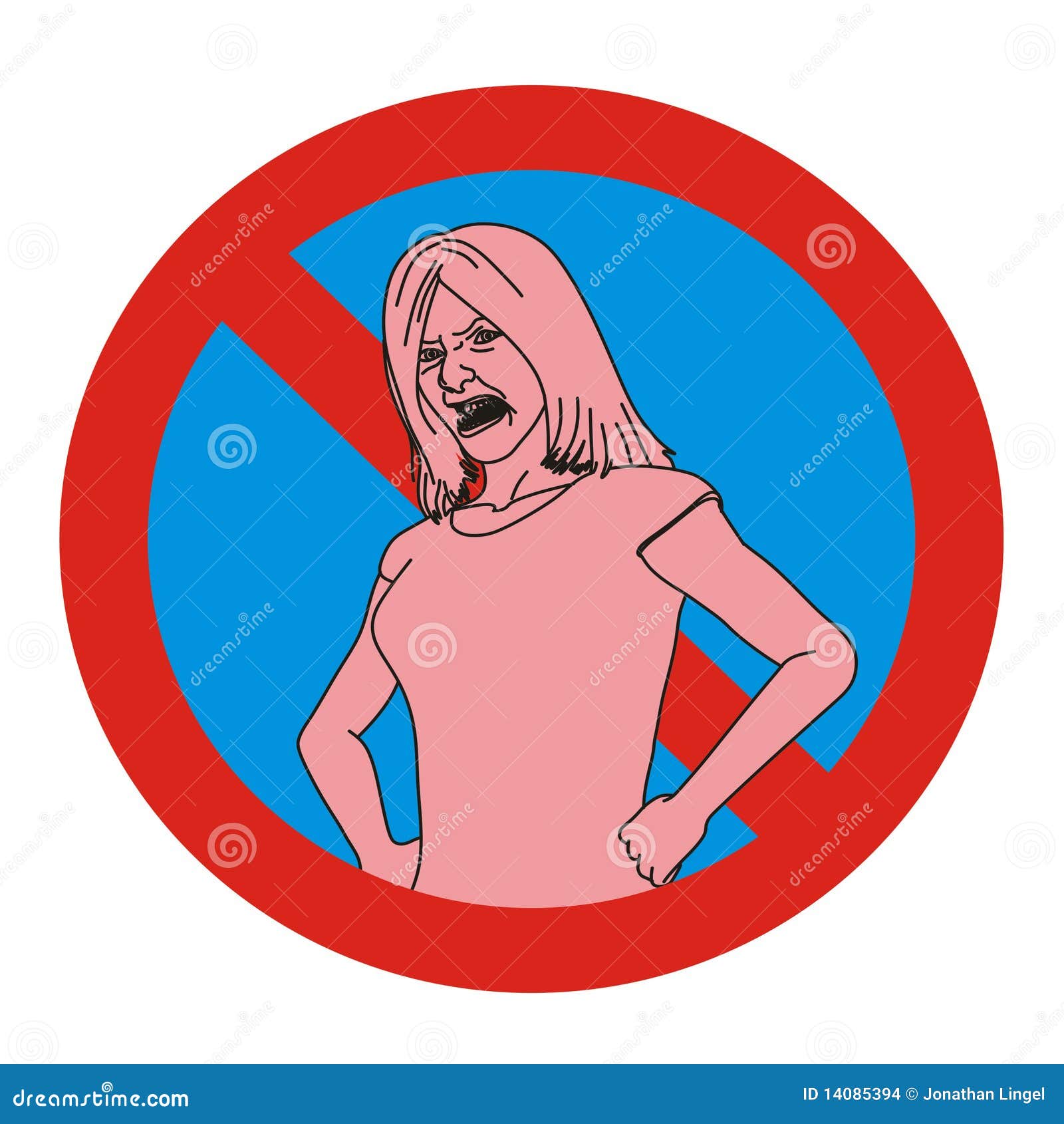 No Nagging Royalty-Free Stock Image | CartoonDealer.com #14085394