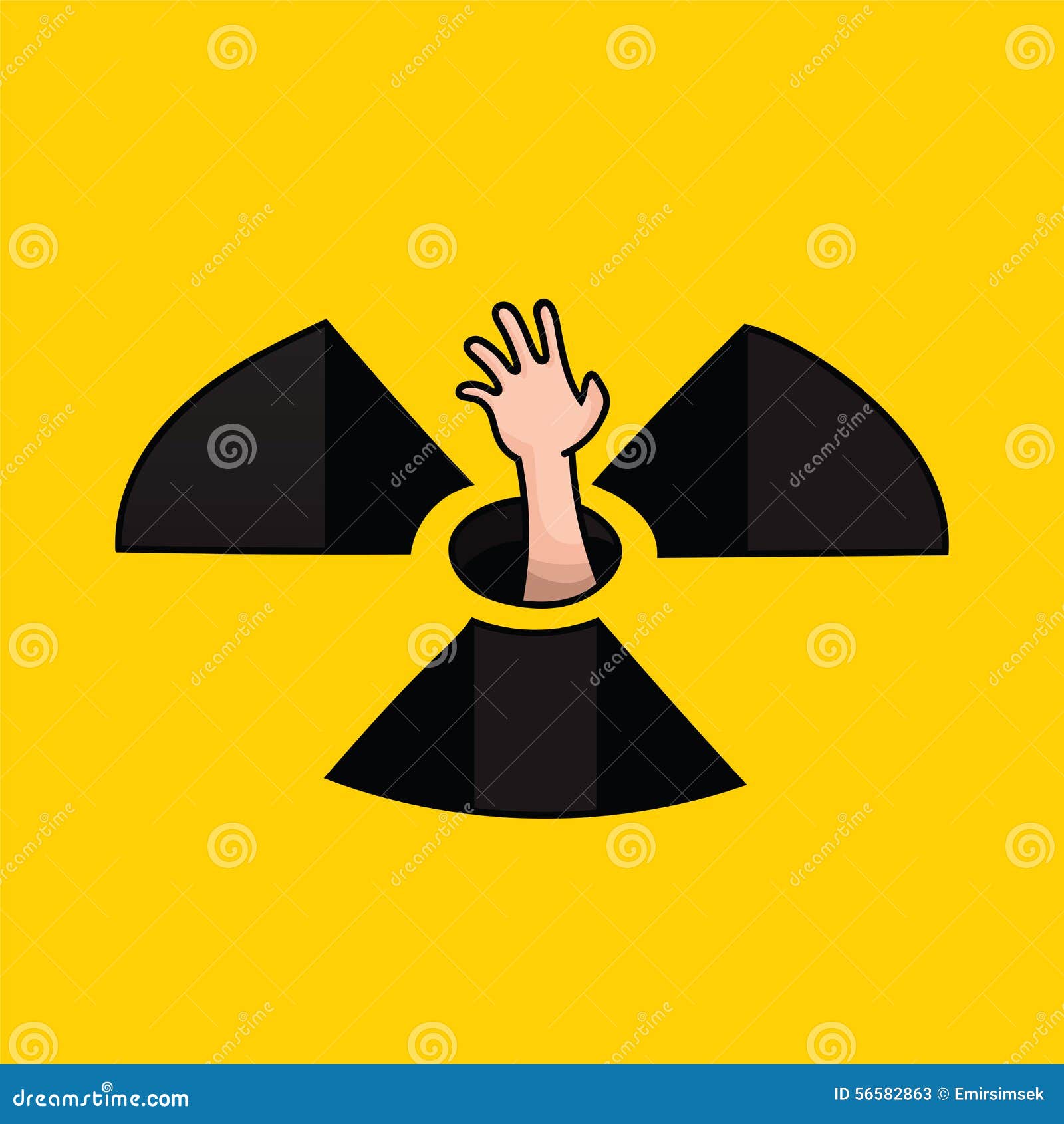 No Nuke stock vector. Illustration of conflict, sign - 56582863