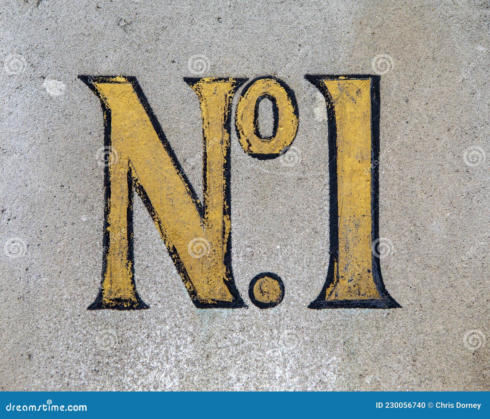 No. 1 - Number 1 stock photo. Image of numerics, numbers - 230056740