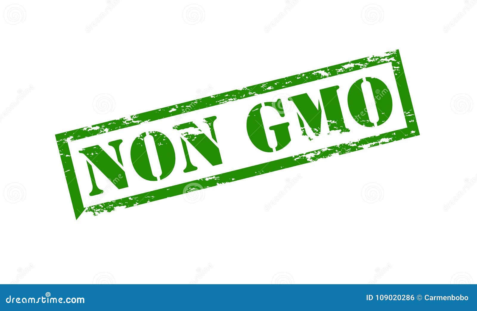 No OGM stock de ilustración. Ilustración de sello, concepto - 109020286