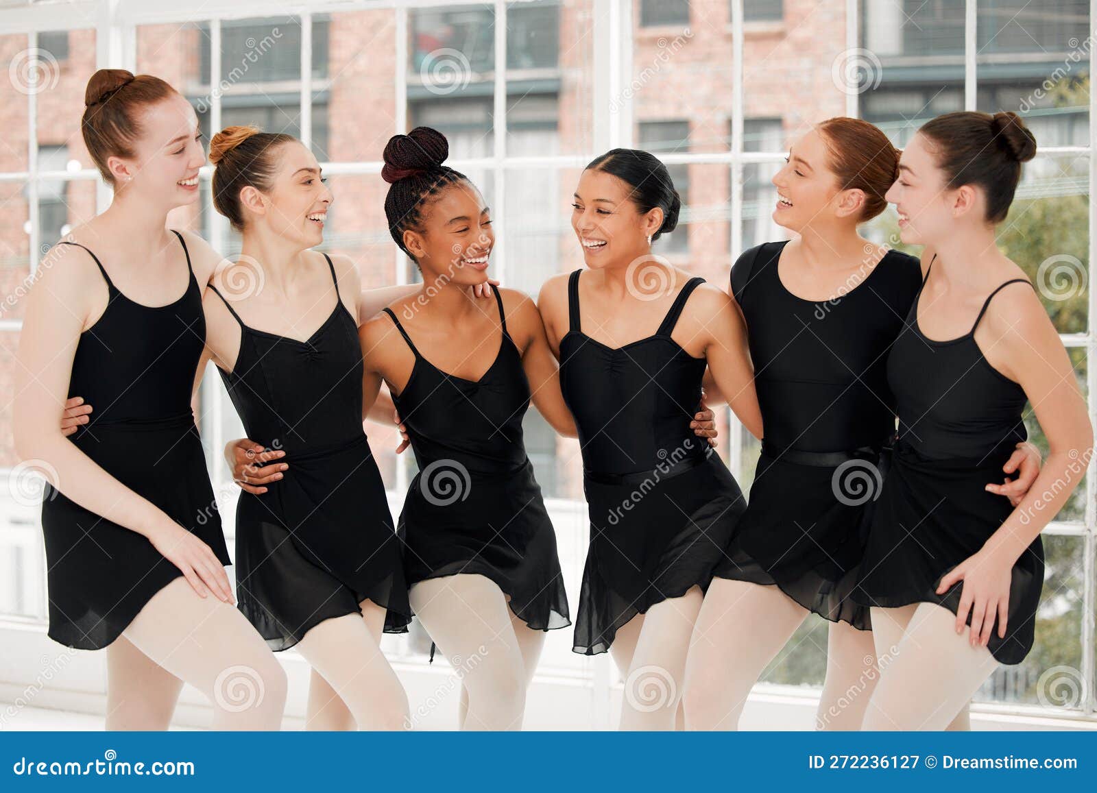 No One Gets Left Behind. a Group of Ballet Dancers Laughing Together ...