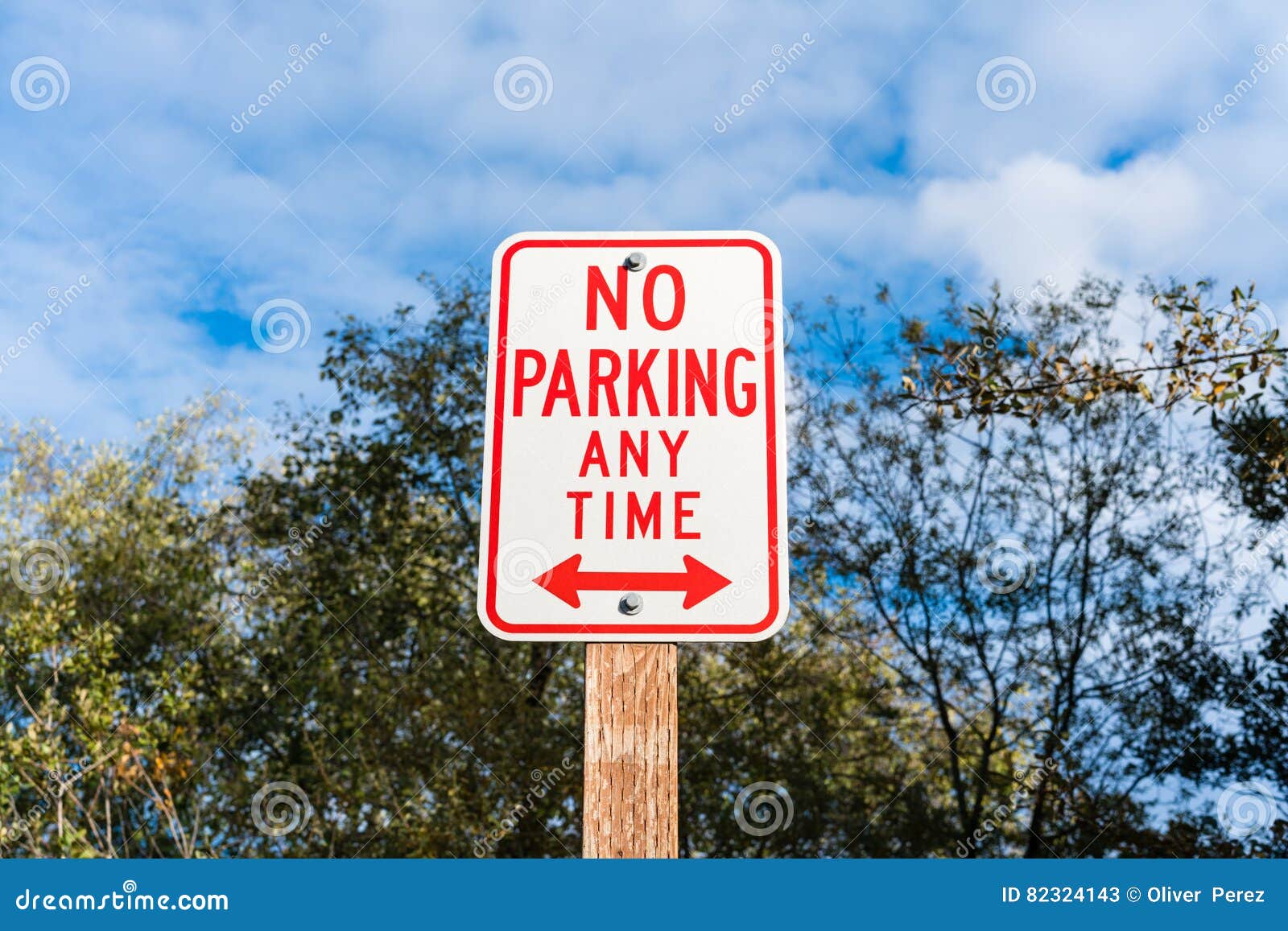 No Parking Anytime Signage Royalty-Free Stock Photo | CartoonDealer.com ...