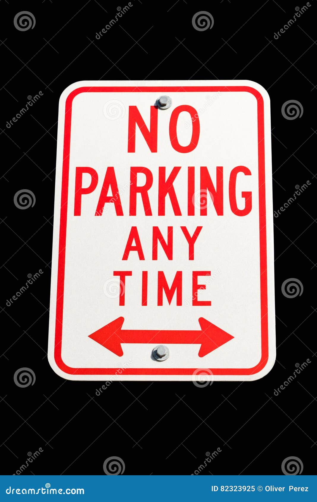 No Parking Anytime Signage Royalty-Free Stock Photo | CartoonDealer.com ...