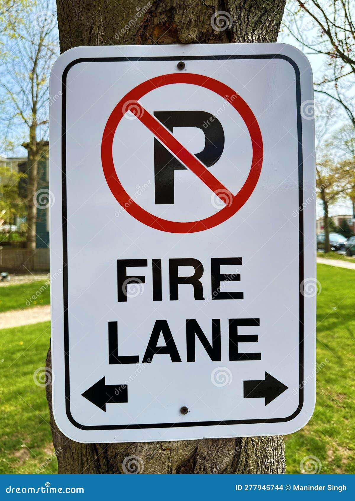 Old No Parking Fire Hydrant Sign Stock Photography | CartoonDealer.com ...